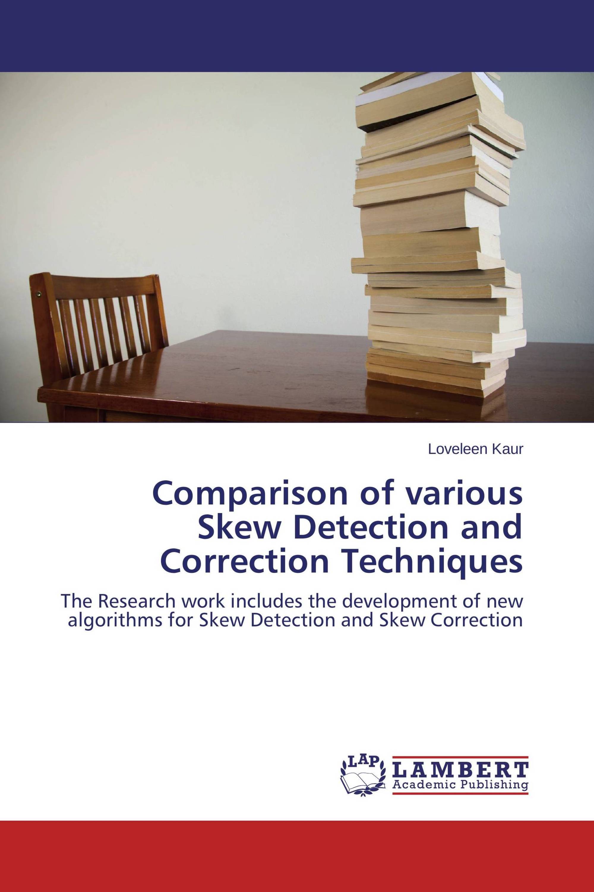 Comparison Of Various Skew Detection And Correction Techniques 978 3 6812