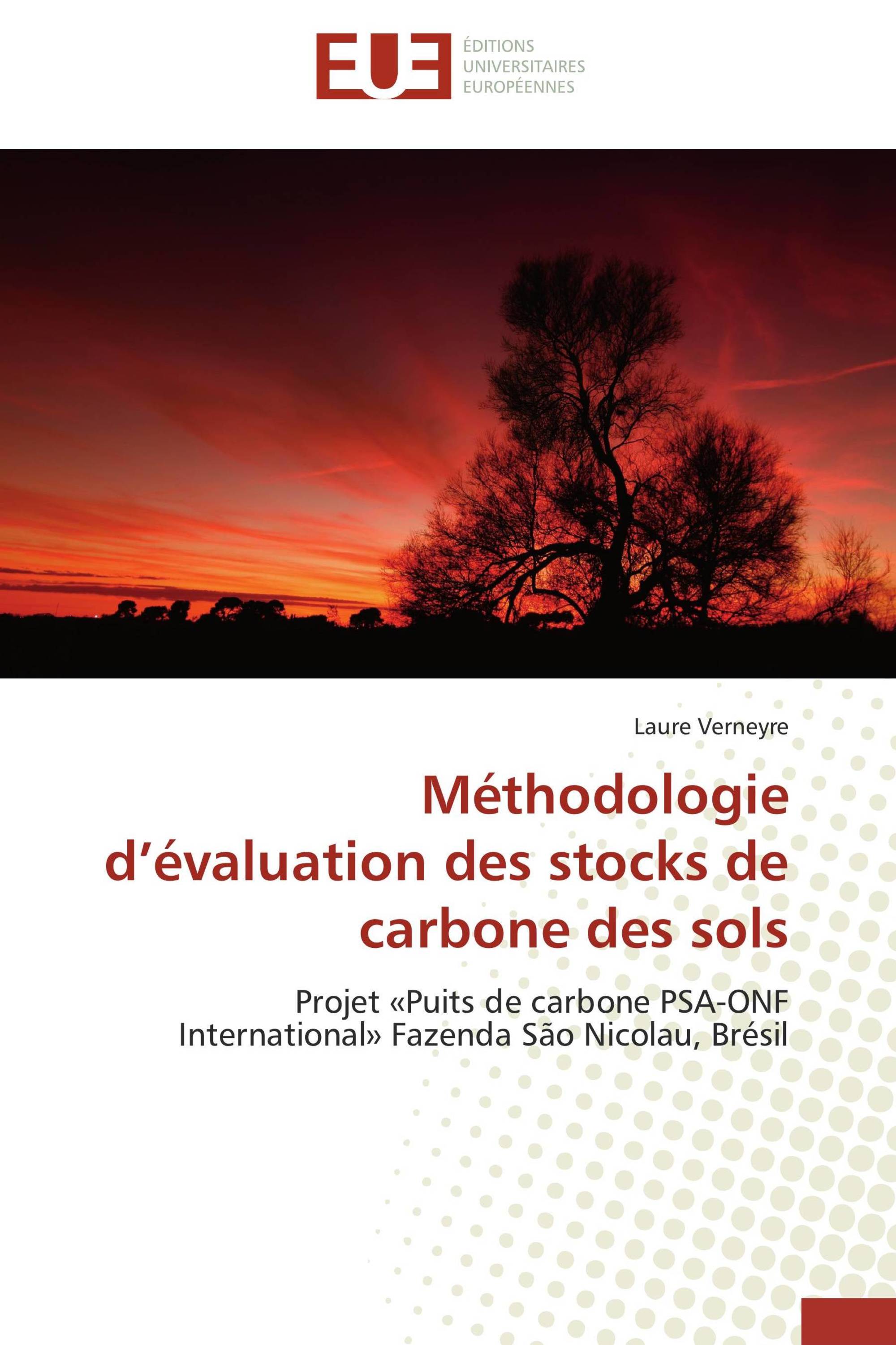 Méthodologie d’évaluation des stocks de carbone des sols