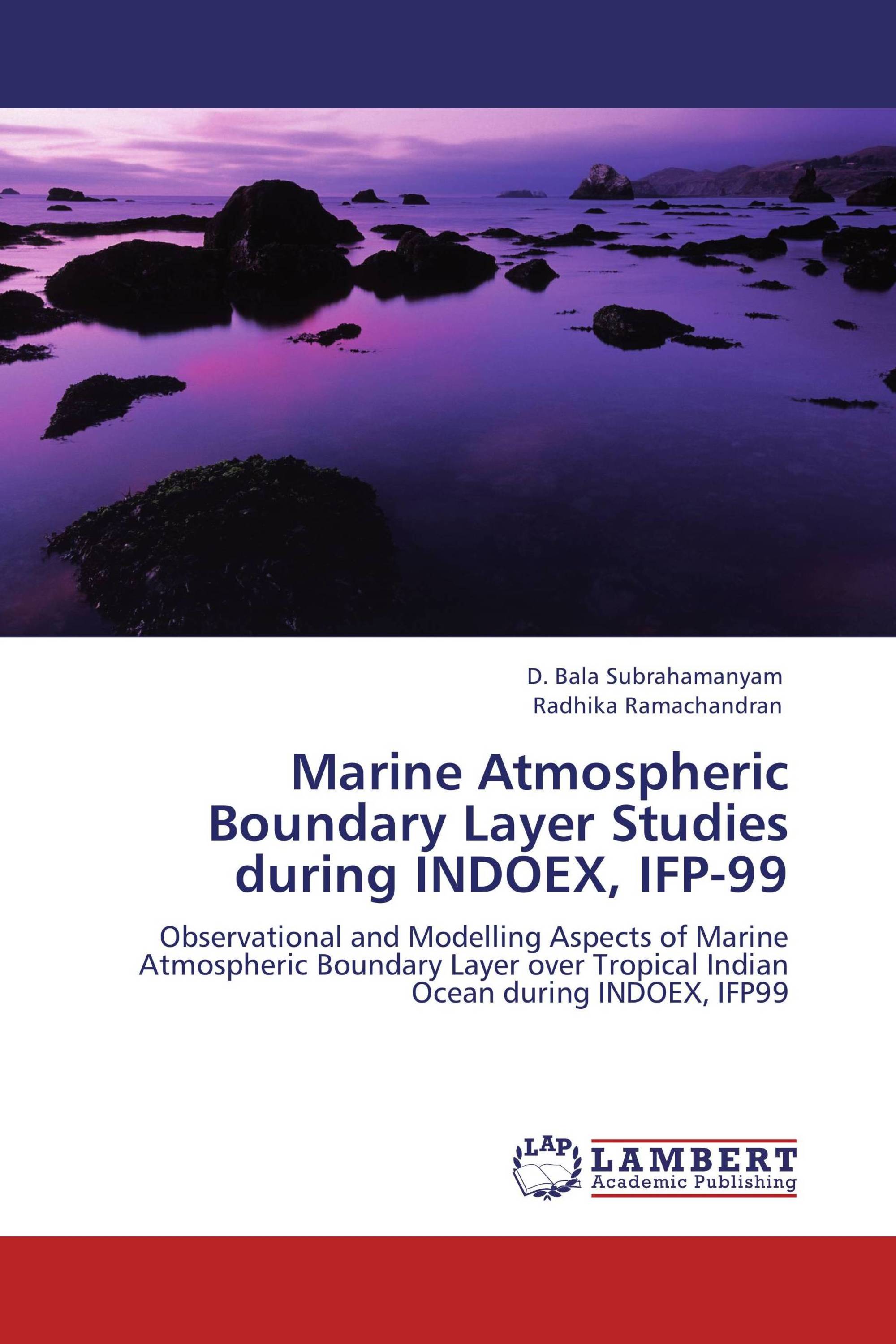Marine Atmospheric Boundary Layer Studies during INDOEX, IFP-99 / 978-3 ... Marine Atmospheric Boundary Layer Studies during INDOEX, IFP-99 / 978-3 ...