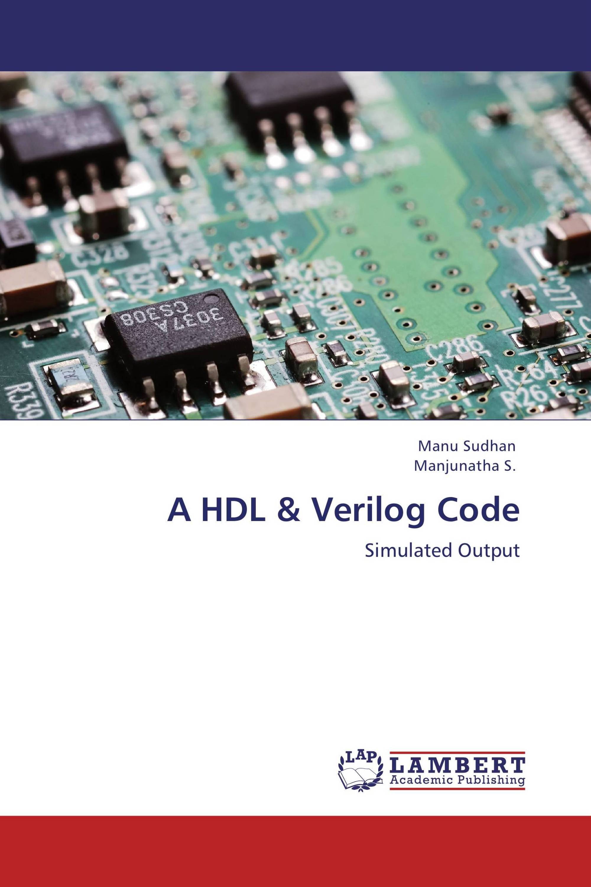 A Hdl And Verilog Code 978 3 8484 2324 8 9783848423248 3848423243 