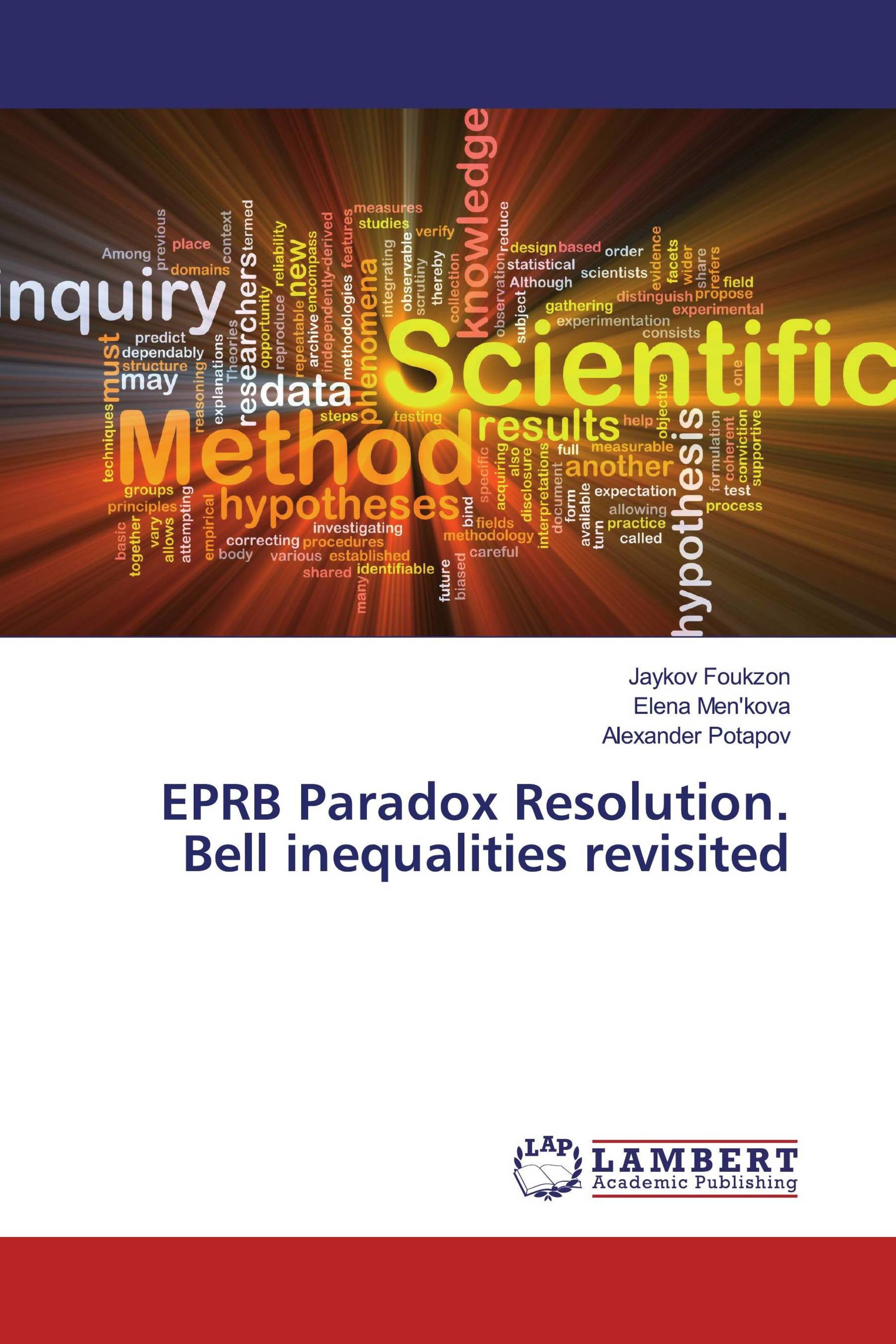 EPRB Paradox Resolution. Bell inequalities revisited / 978-613-9-45511 ...