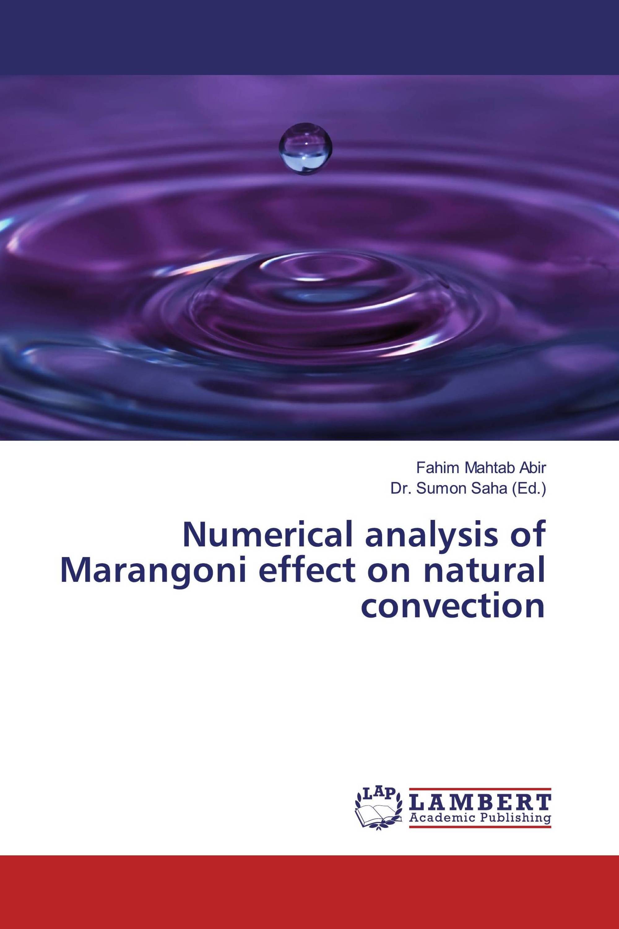 Numerical analysis of Marangoni effect on natural convection