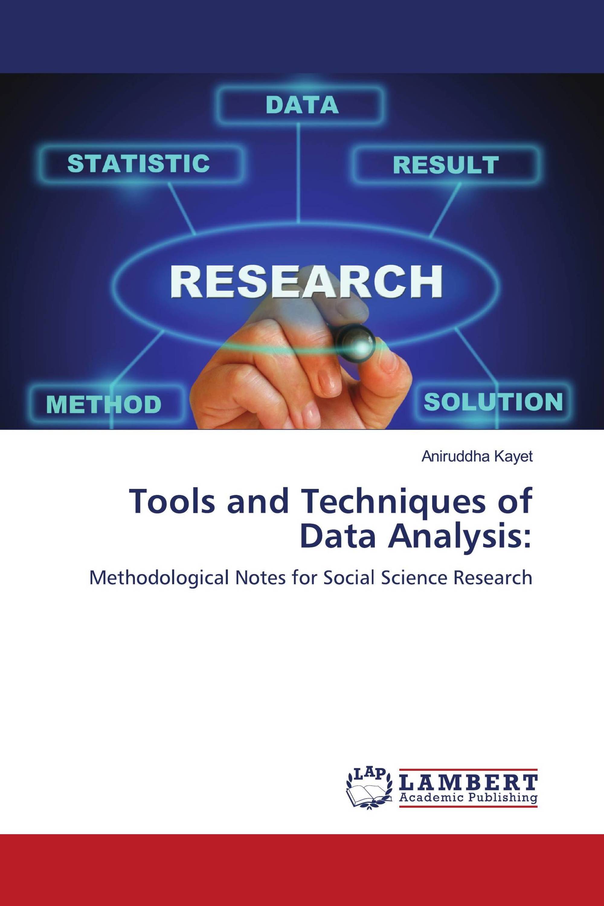 Tools And Techniques Of Data Analysis 978 620 2 91895 4 