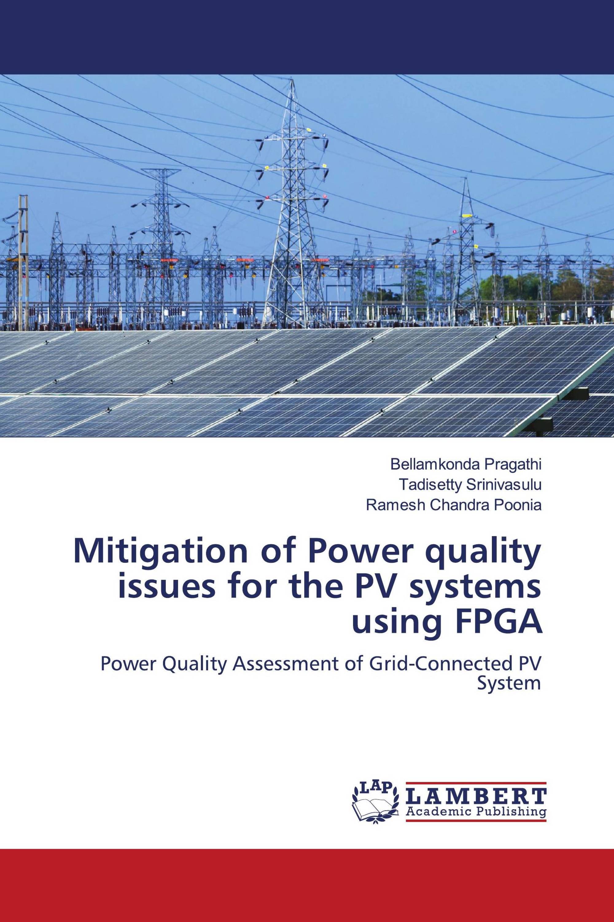 Mitigation Of Power Quality Issues For The Pv Systems Using Fpga 978 620 3 86925 5