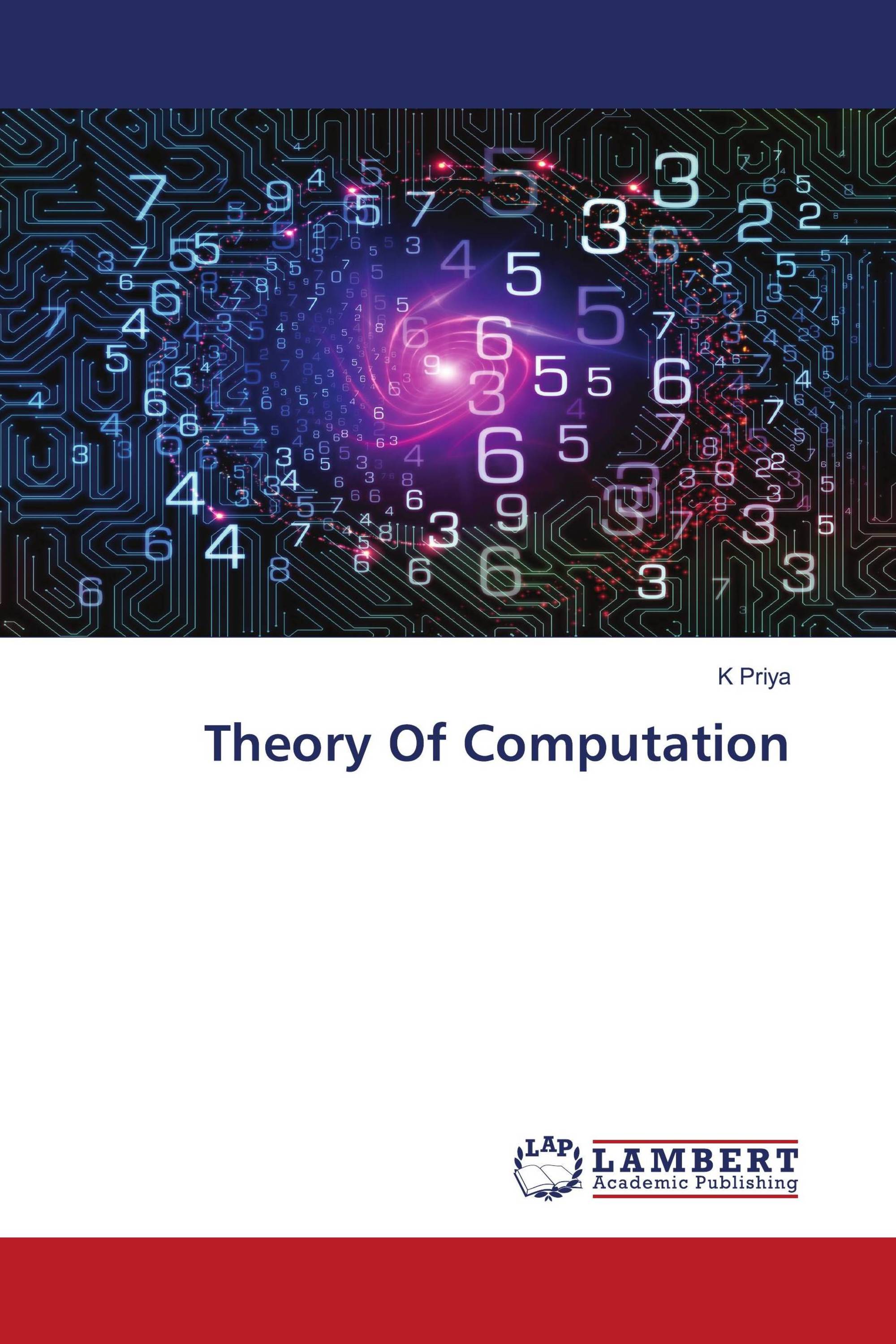 Theory Of Computation / 978-620-3-92724-5 / 9786203927245 / 6203927244