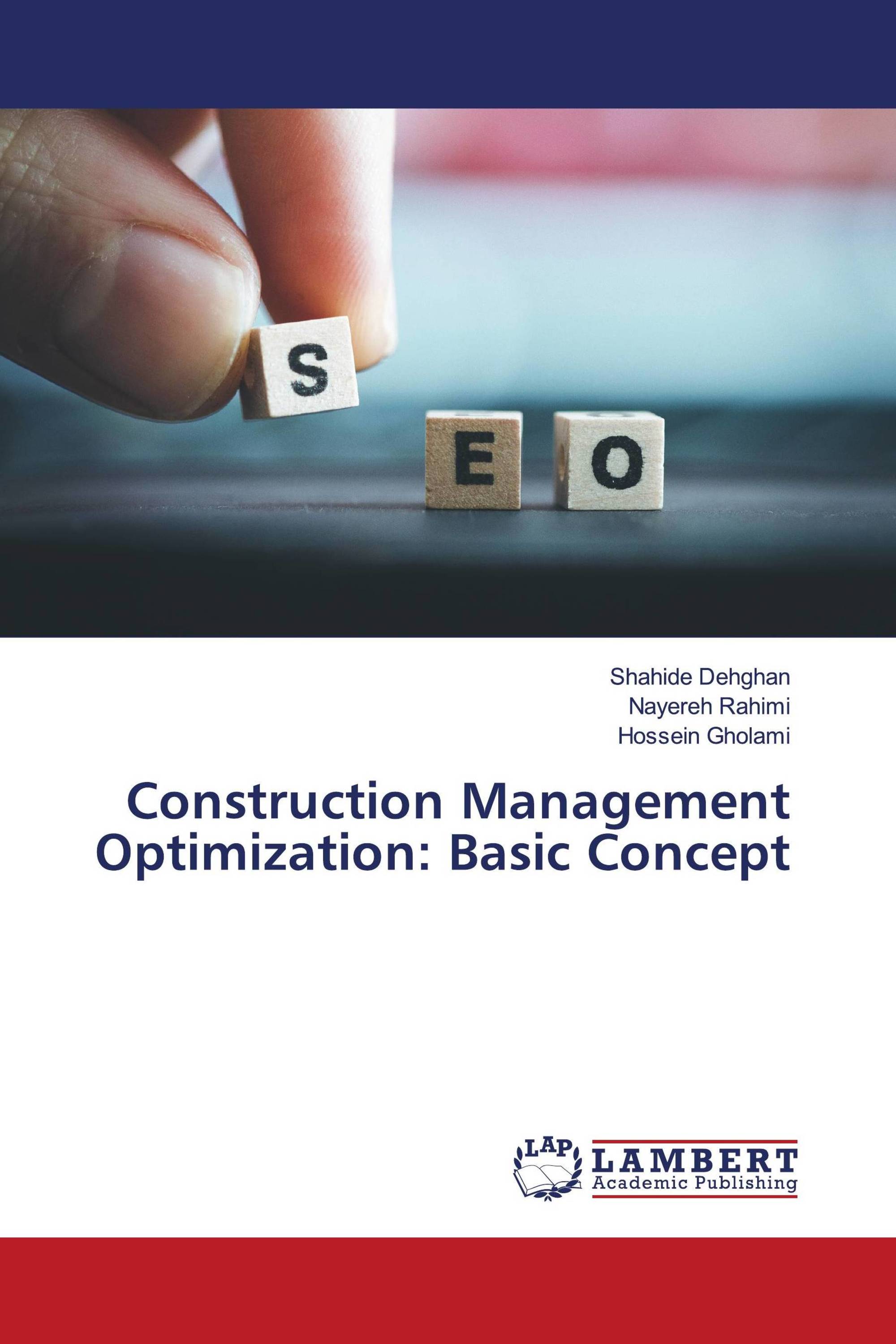 Construction Management Optimization: Basic Concept / 978-620-5-63296-3 ...