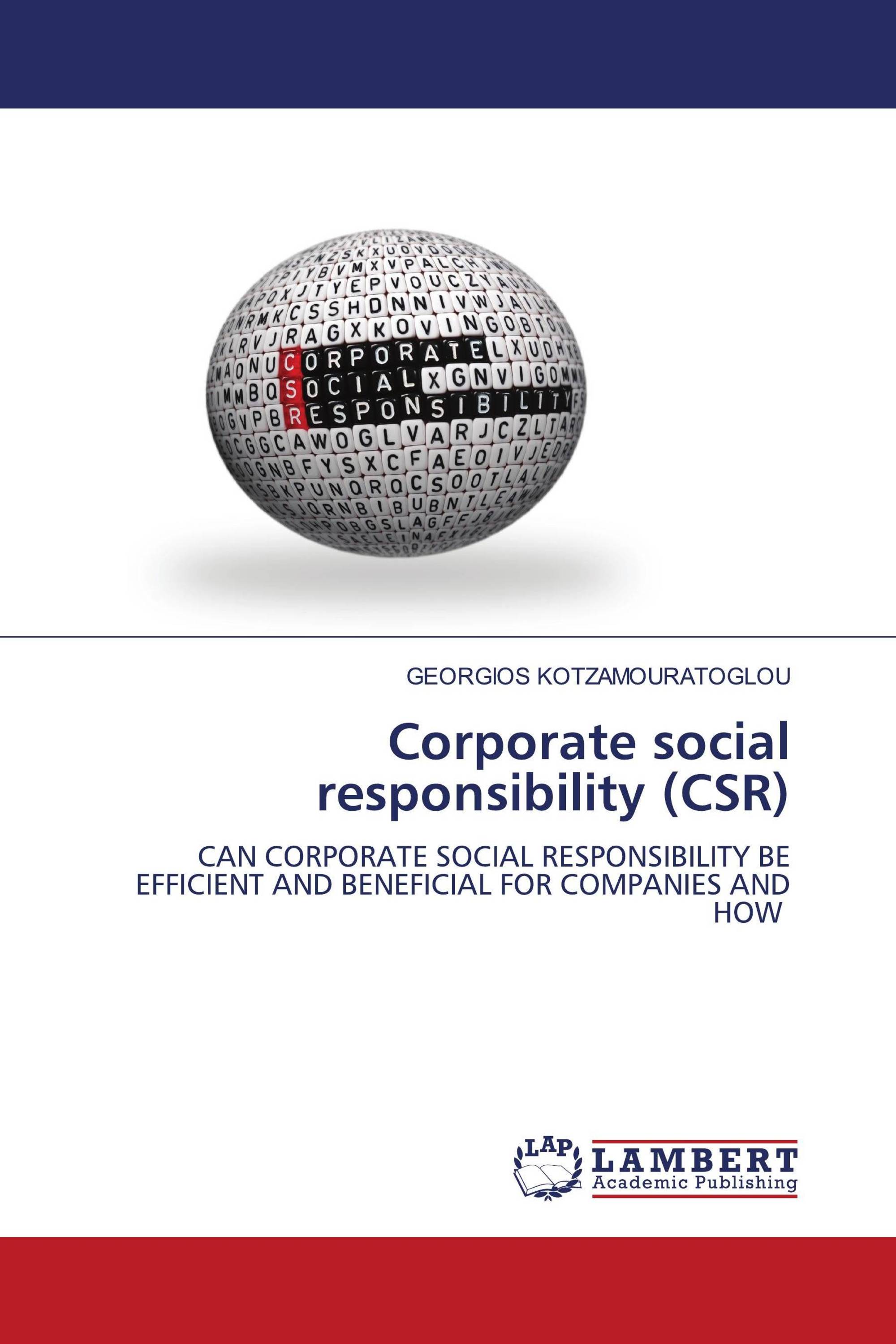Corporate social responsibility (CSR) / 978-620-7-46981-9 ...