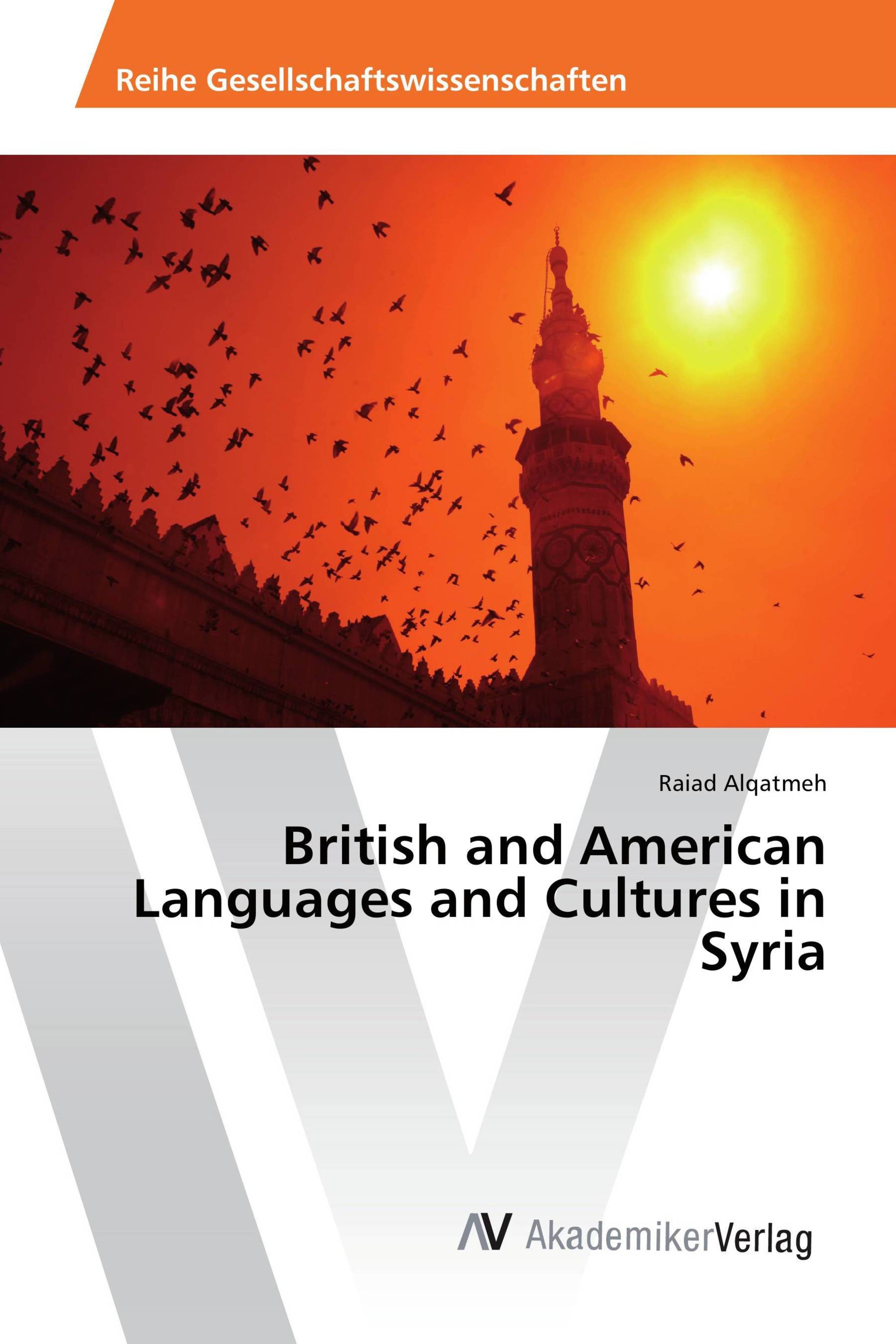 9783330515857 British and American Languages and Cultures in Syria ...