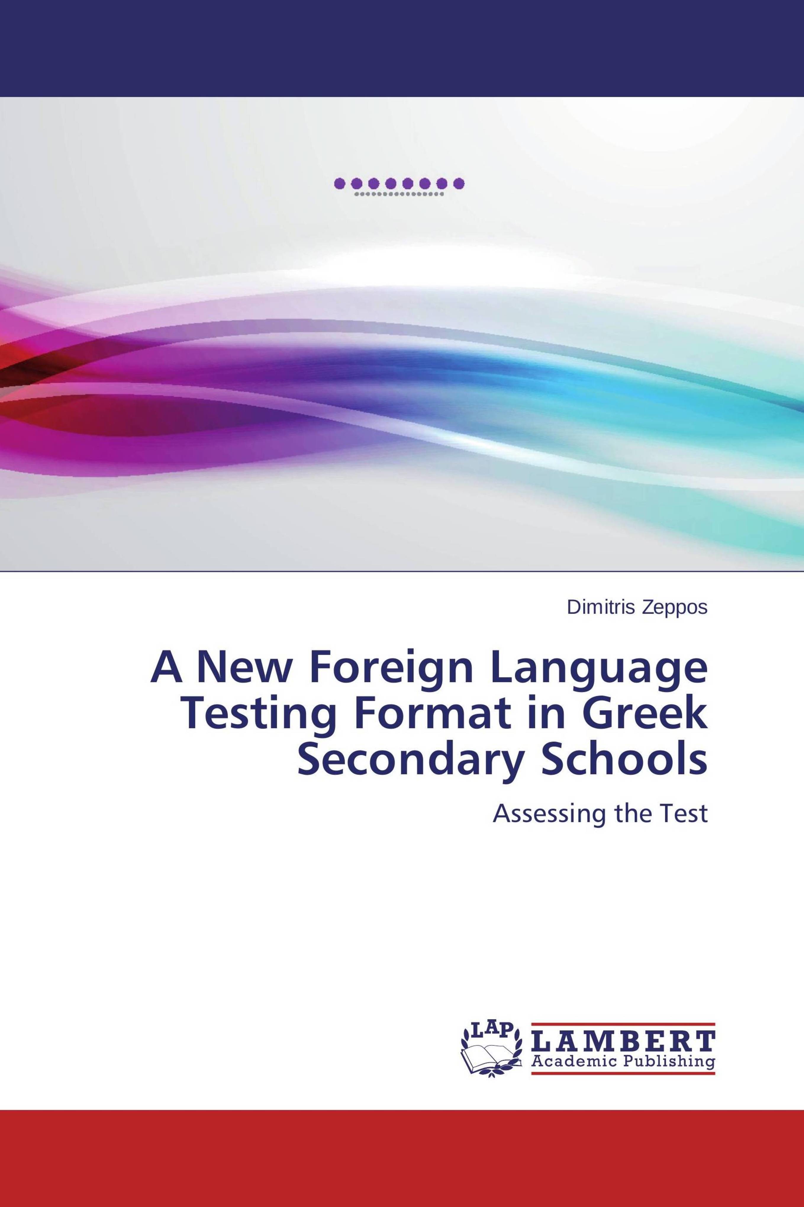 9783659664519 A New Foreign Language Testing Format in Greek Secondary ...