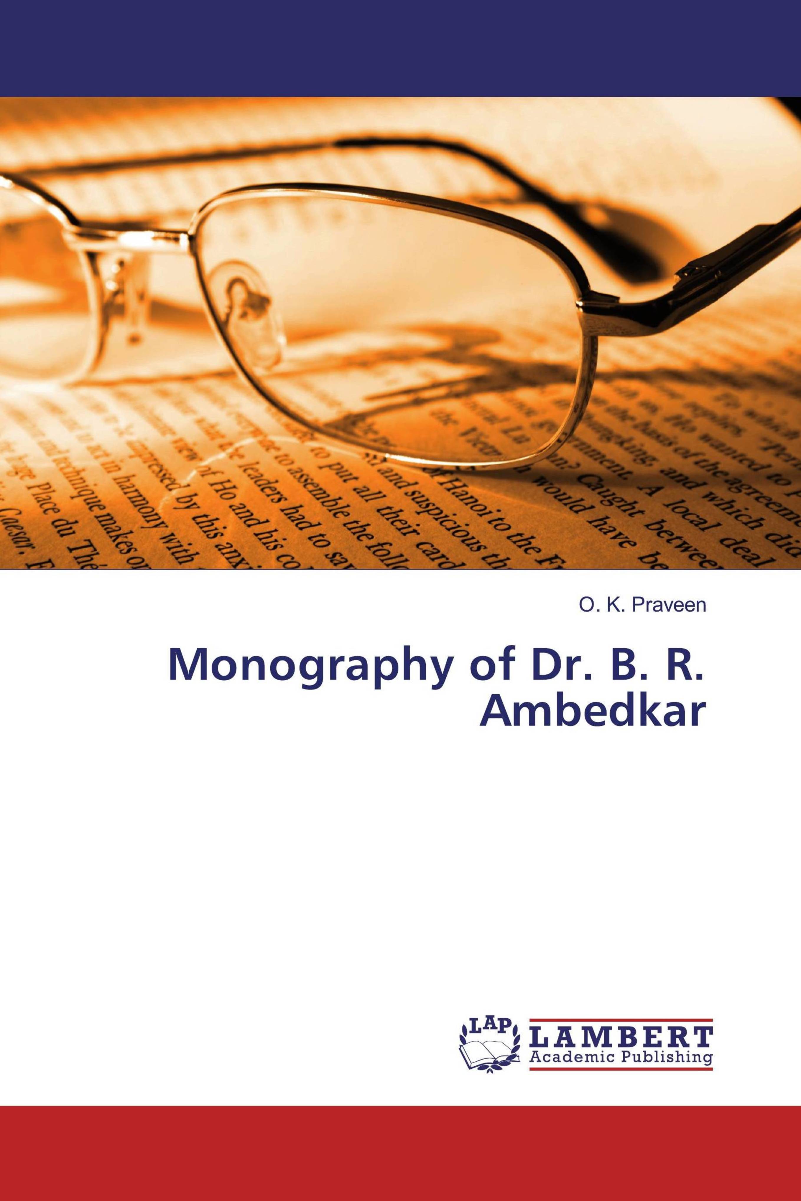 Buy Monography of Dr. B. R. Ambedkar Book Online at Best Price | Bookscape