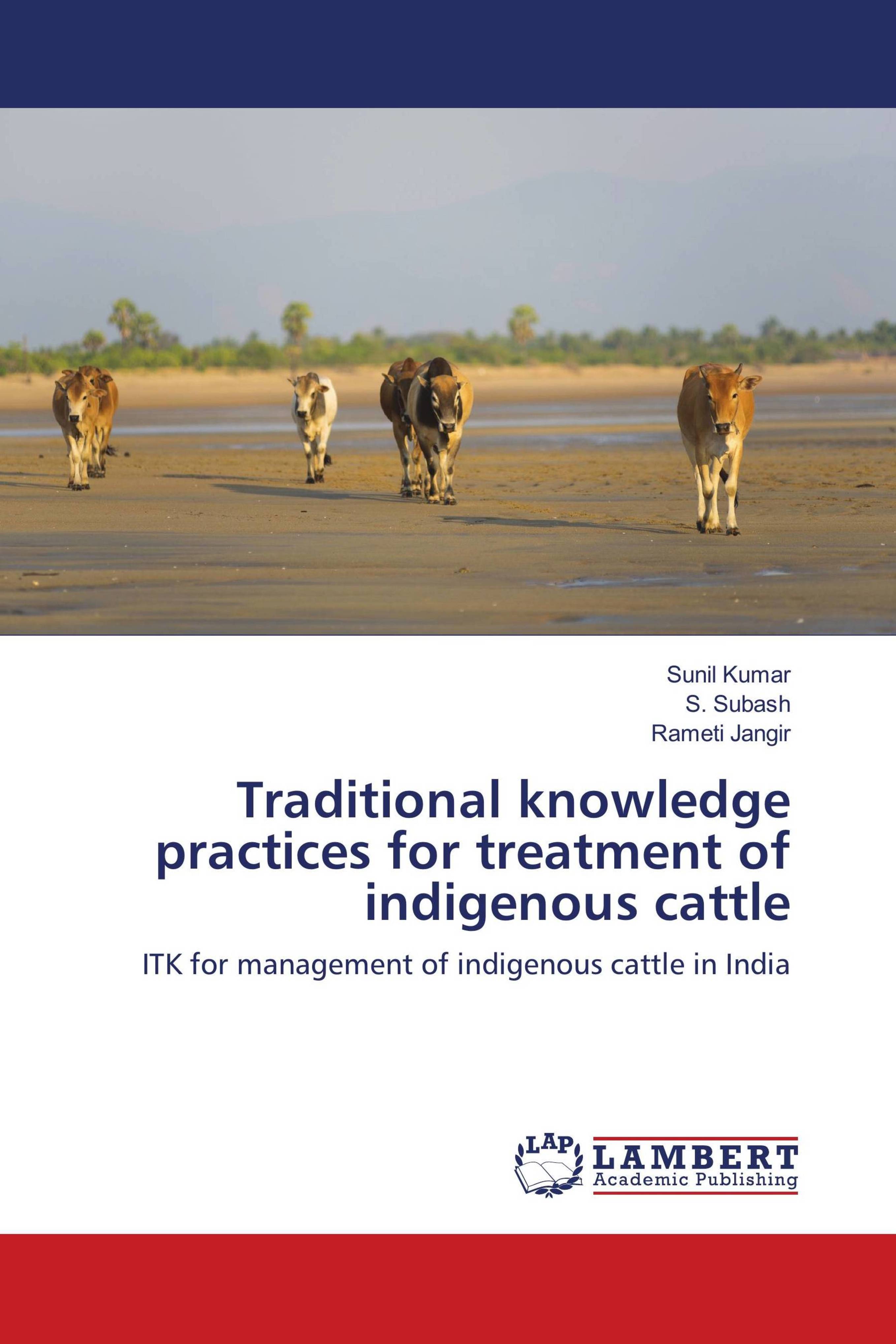 Bookscape | Buy Traditional knowledge practices for treatment of indigenous cattle