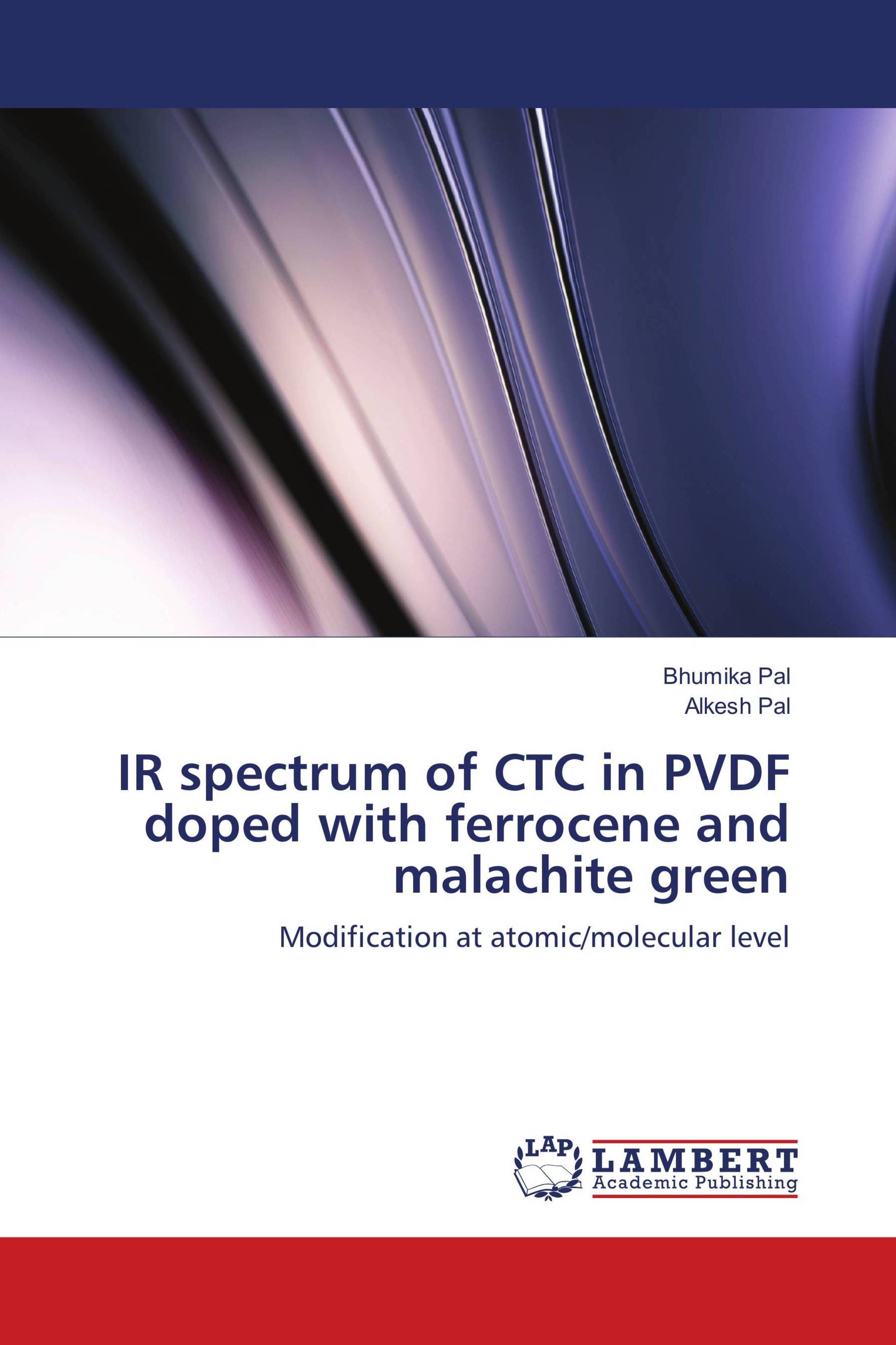 Buy IR spectrum of CTC in PVDF doped with ferrocene and malachite green ...