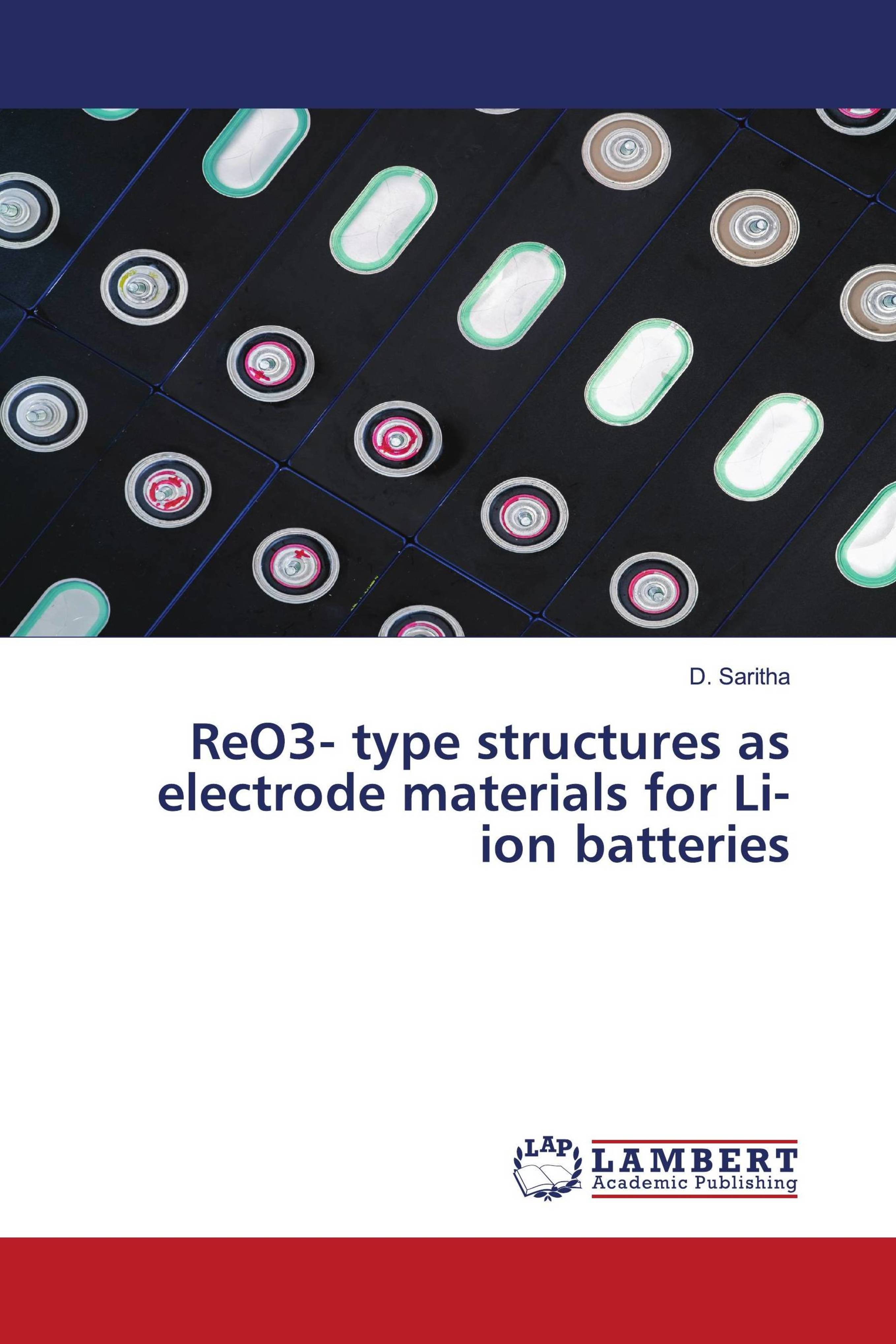 Bookscape | Buy ReO3- type structures as electrode materials for Li-ion ...