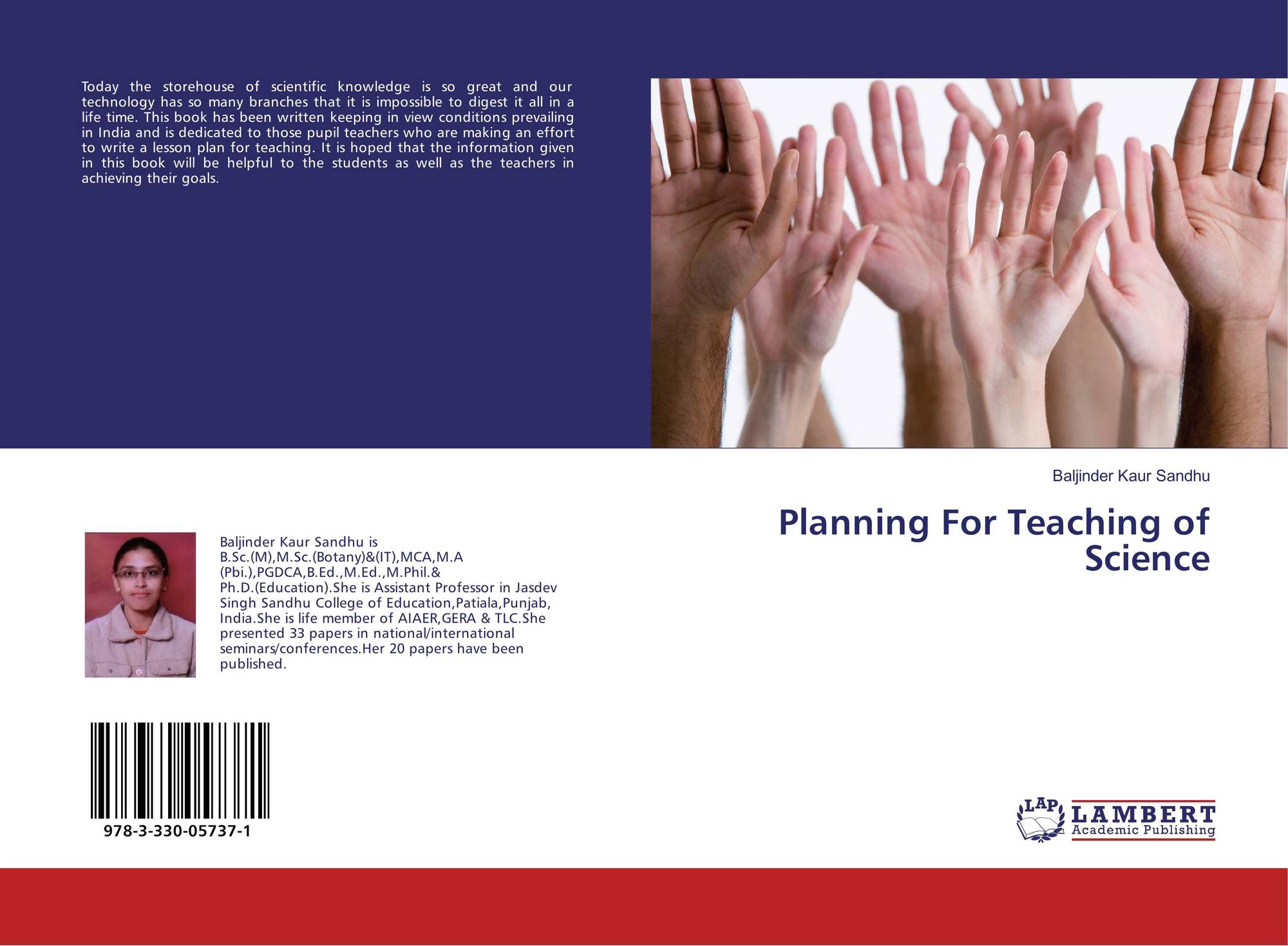 Planning For Teaching of Science, 978-3-330-05737-1, 3330057378 ...