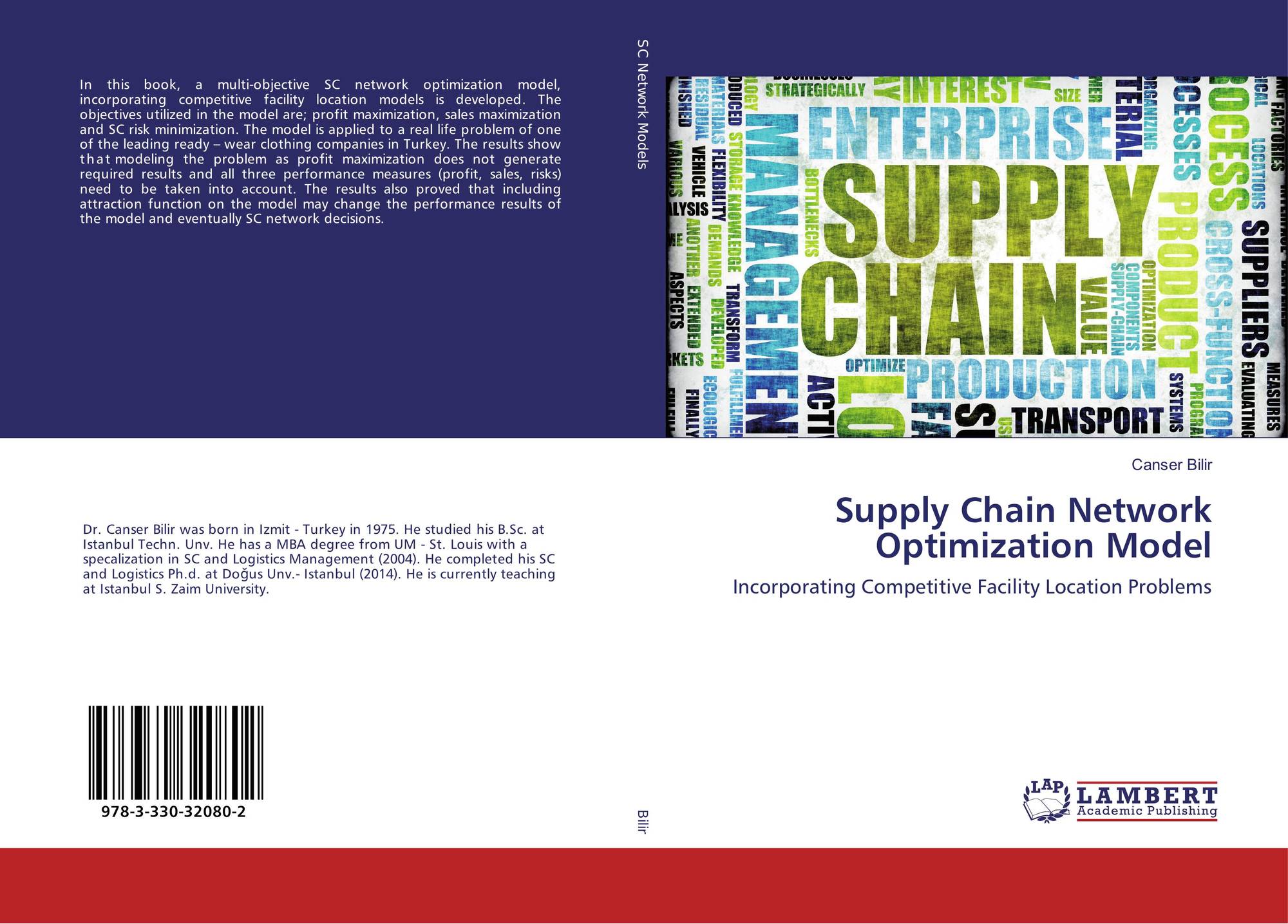 Supply Chain Network Optimization Model 978 3 330 32080 2 333032080x 9783330320802 By Canser