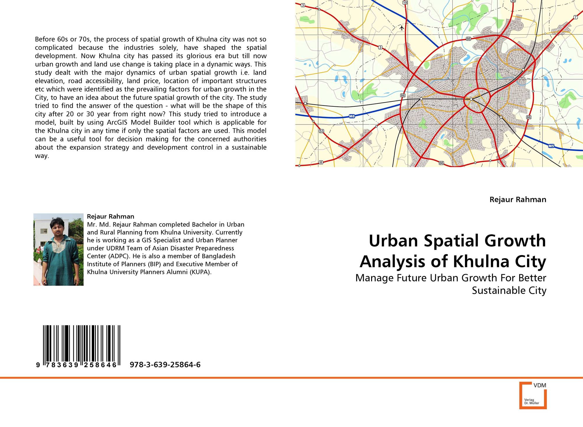 Urban Spatial Growth Analysis of Khulna City, 978-3-639-25864-6 ...