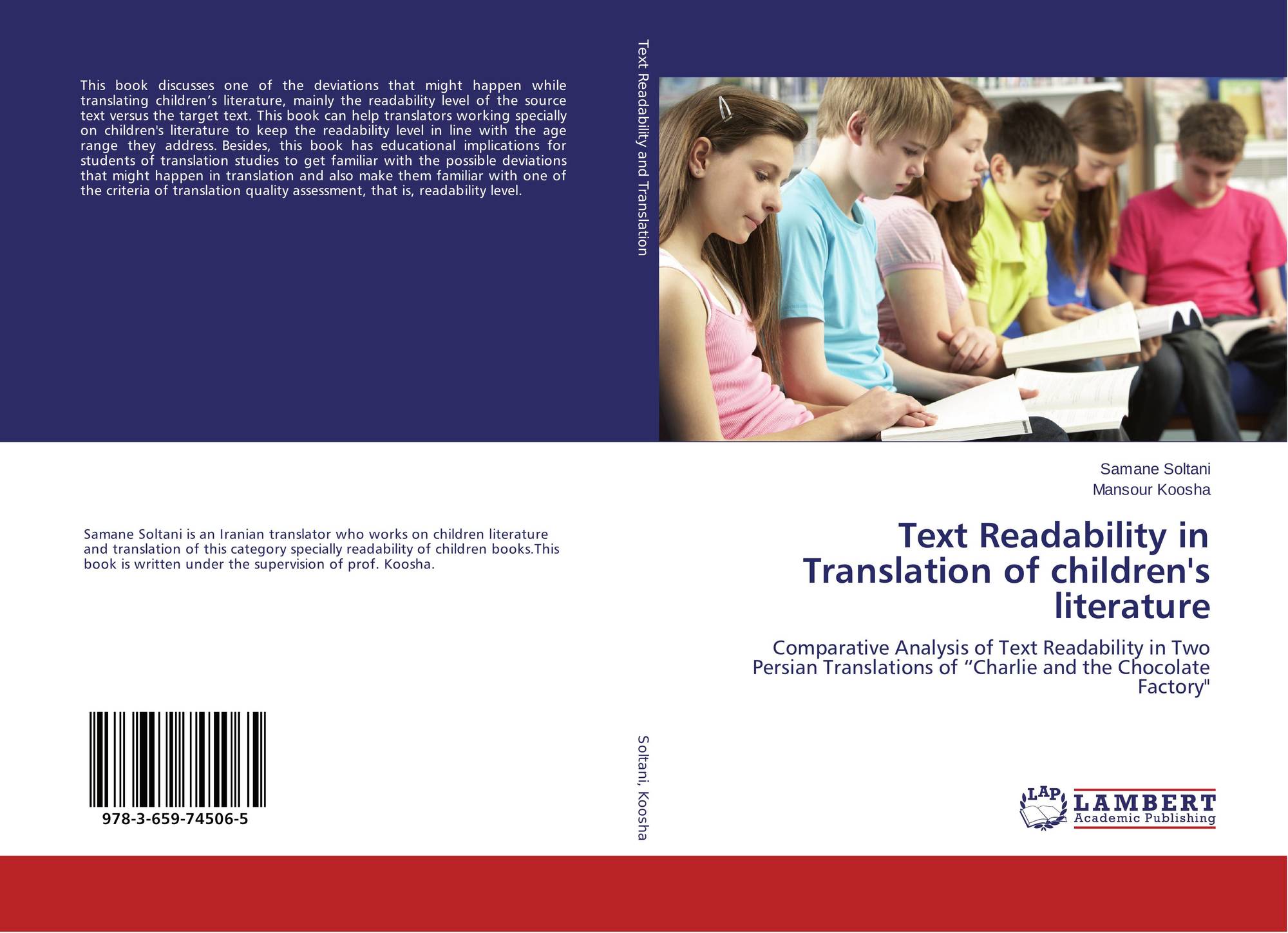 Text Readability in Translation of children's literature, 978-3-659 ...