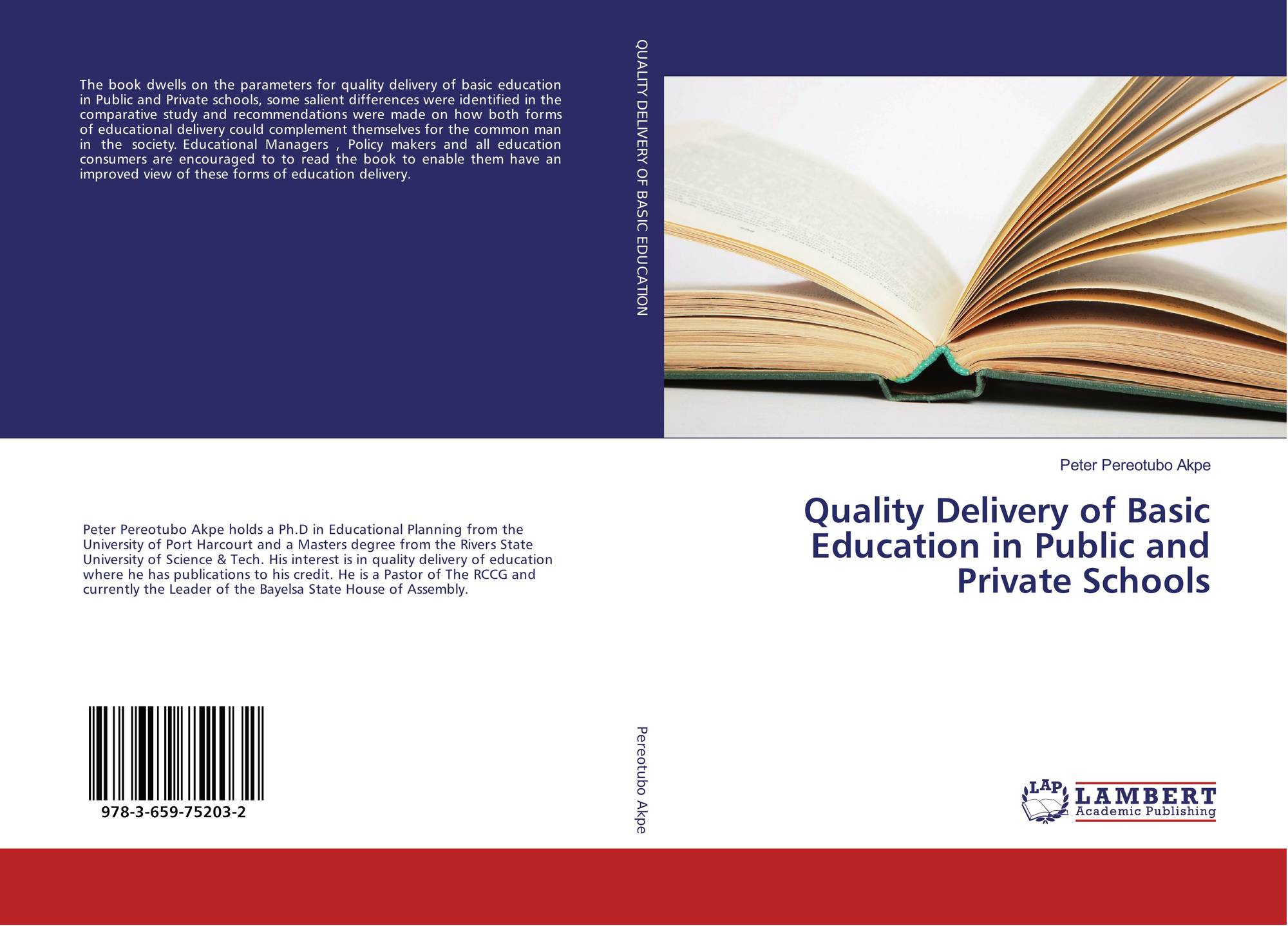 Quality Delivery of Basic Education in Public and Private Schools, 978 ...