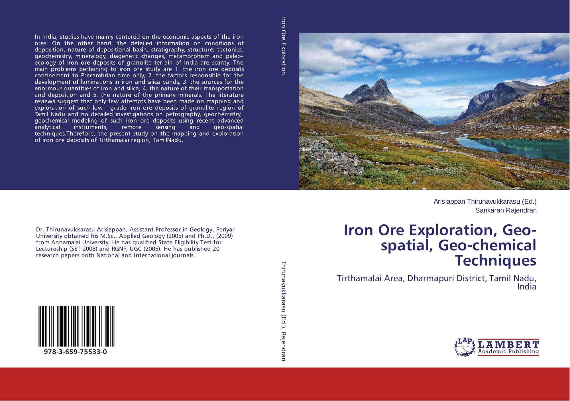 Iron Ore Exploration, Geo-spatial, Geo-chemical Techniques, 978-3-659 ...