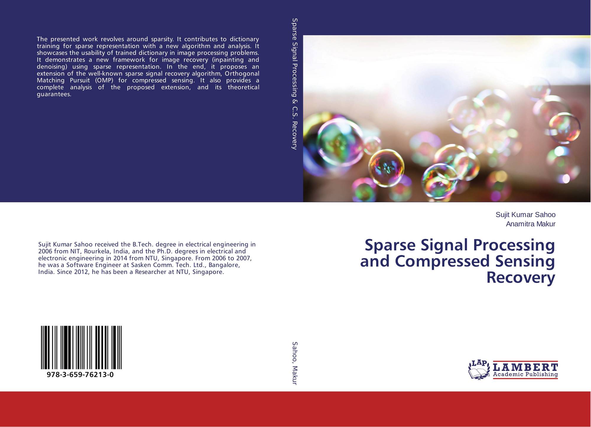 Sparse Signal Processing and Compressed Sensing Recovery / 978-3-659 ... Sparse Signal Processing and Compressed Sensing Recovery / 978-3-659 ...
