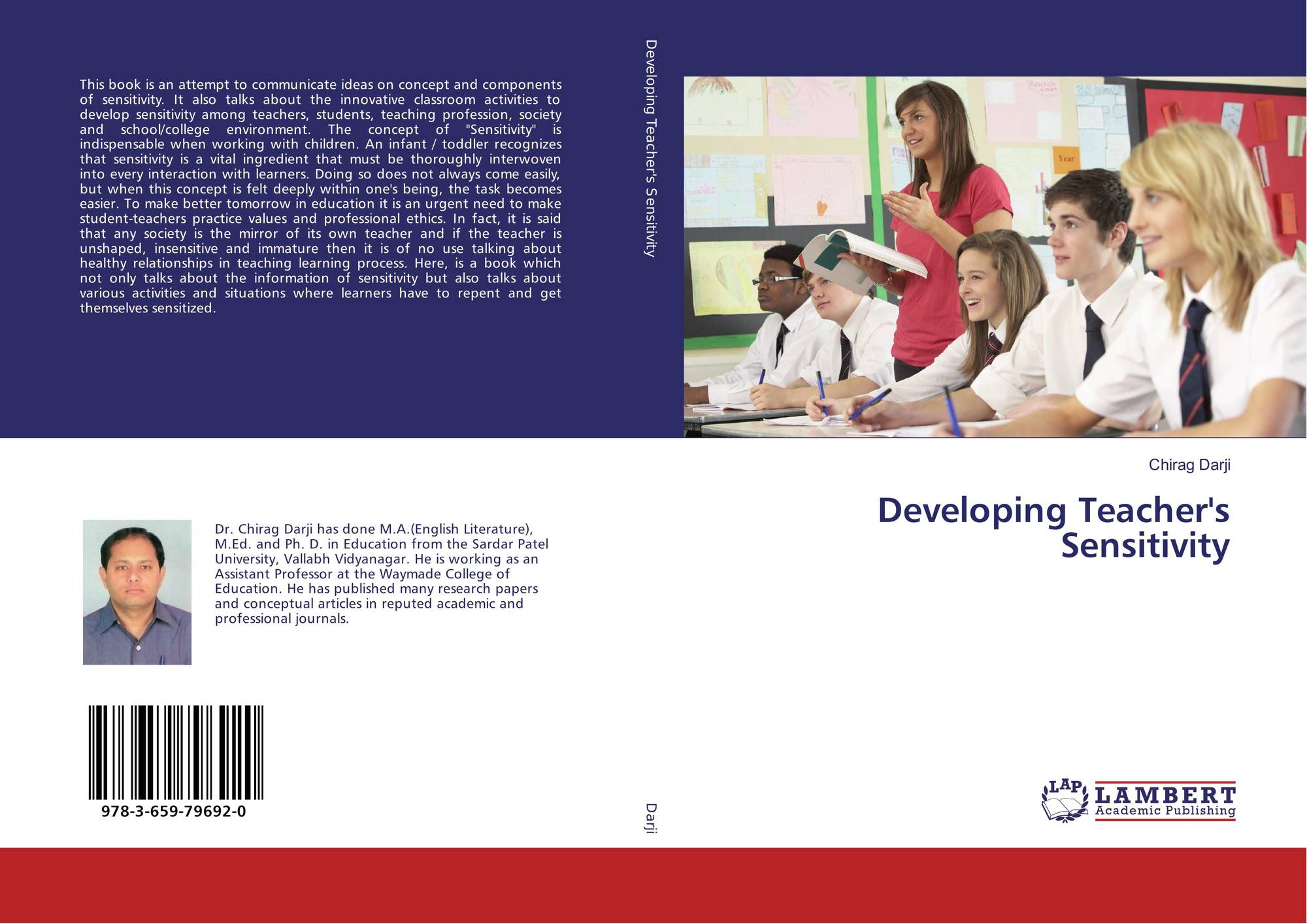 Developing Teacher's Sensitivity, 978-3-659-79692-0, 3659796921 ...
