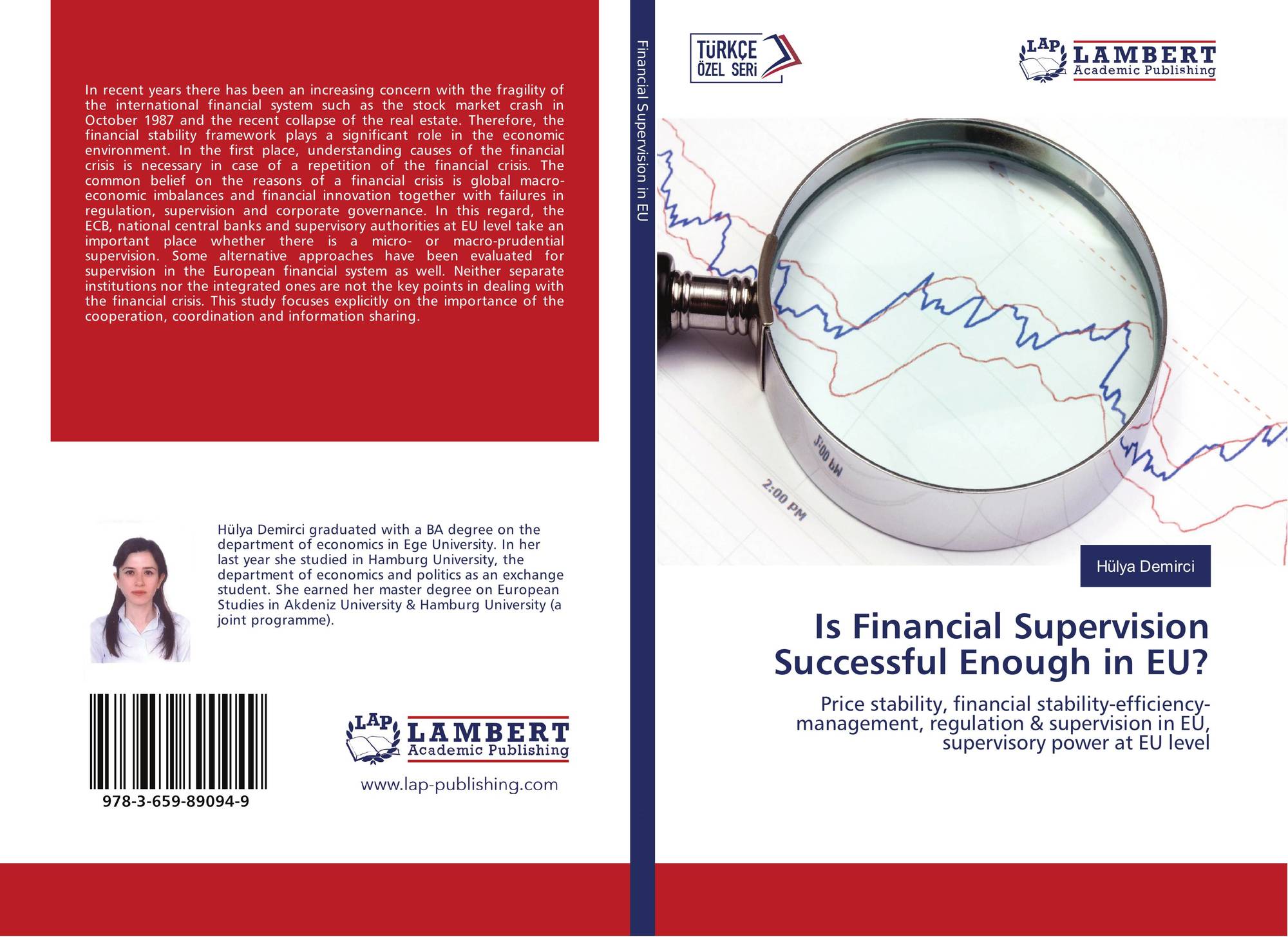 Is Financial Supervision Successful Enough in EU?, 978-3-659-89094-9 ...