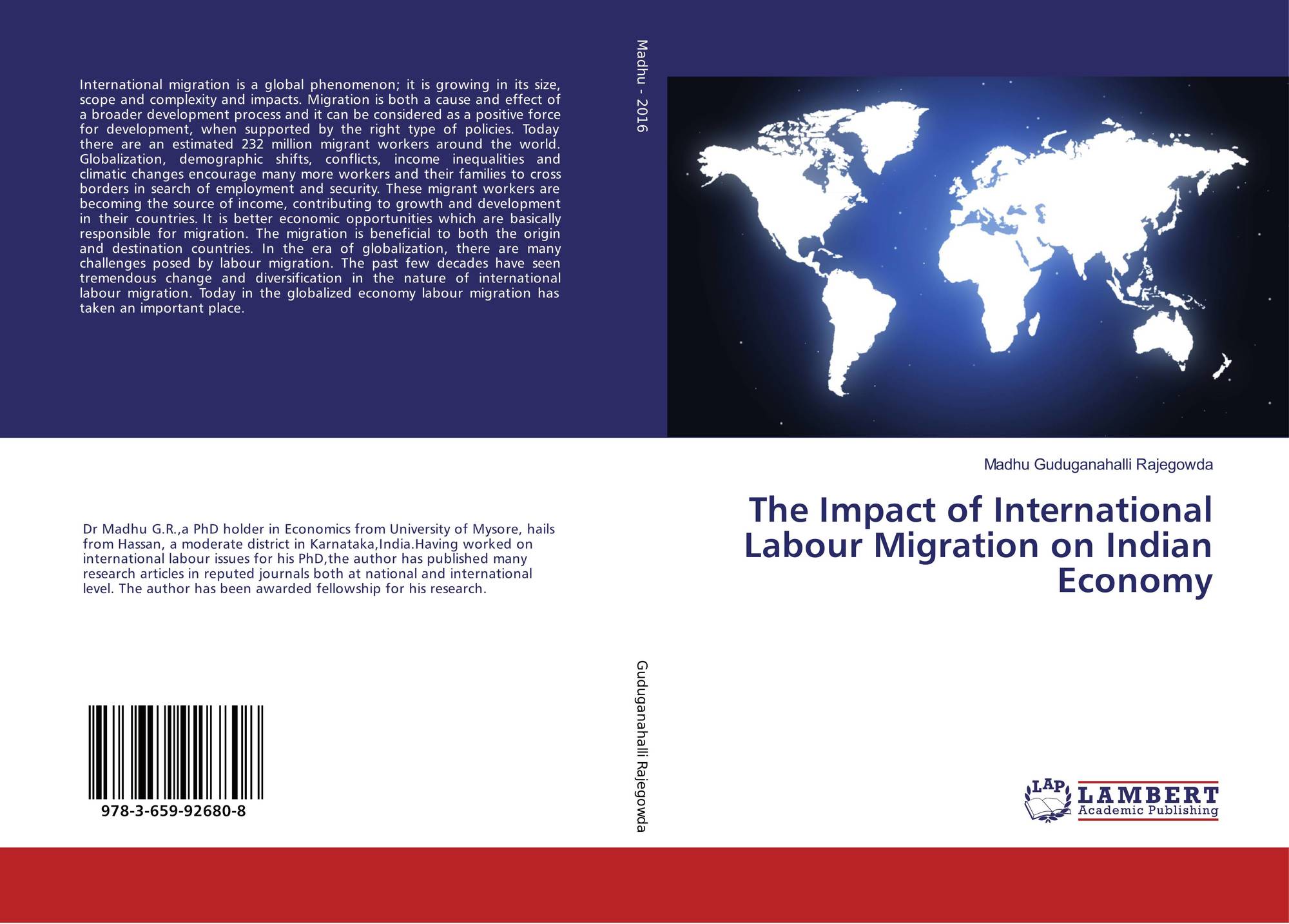 The Impact of International Labour Migration on Indian Economy, 978-3 ...