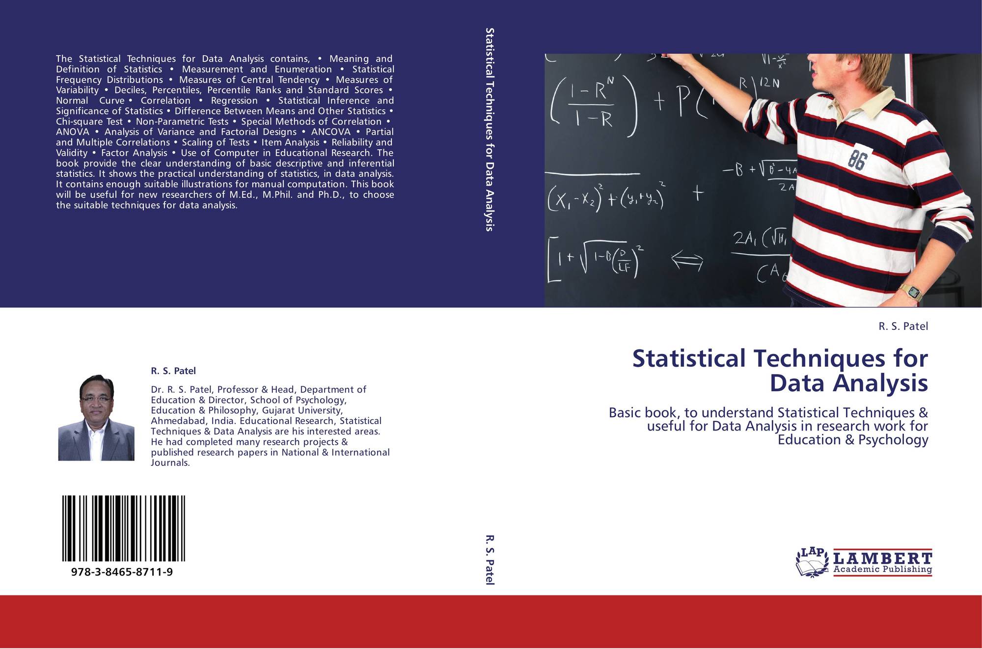 Statistical Techniques For Data Analysis 978 3 8465 8711 9 3846587117 