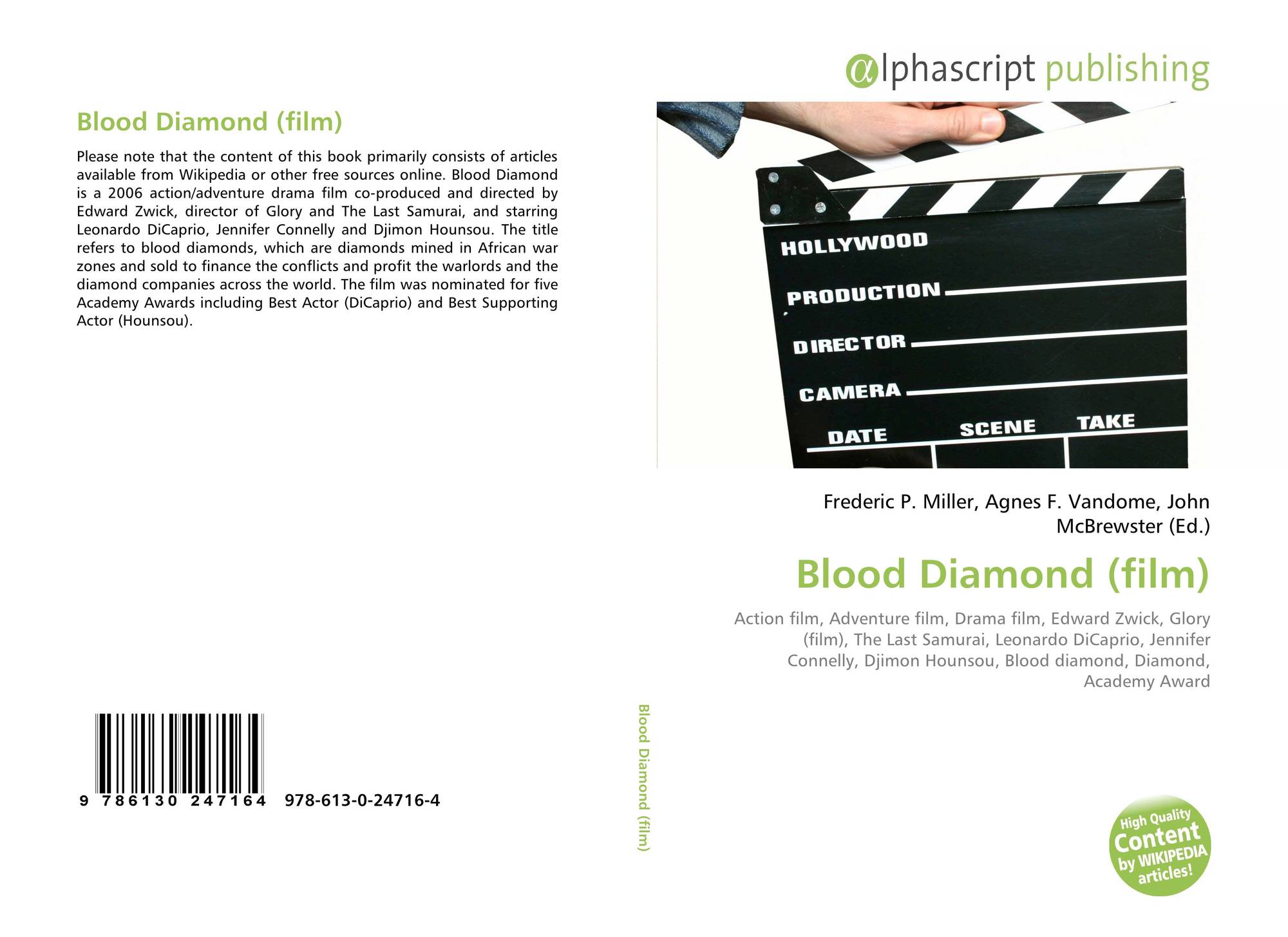 Blood Diamond (film), 978-613-0-24716-4, 6130247168 ,9786130247164