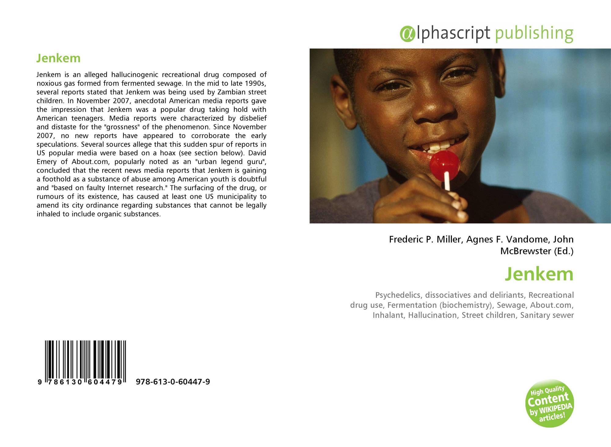 Jenkem, 978-613-0-60447-9, 6130604475 ,9786130604479