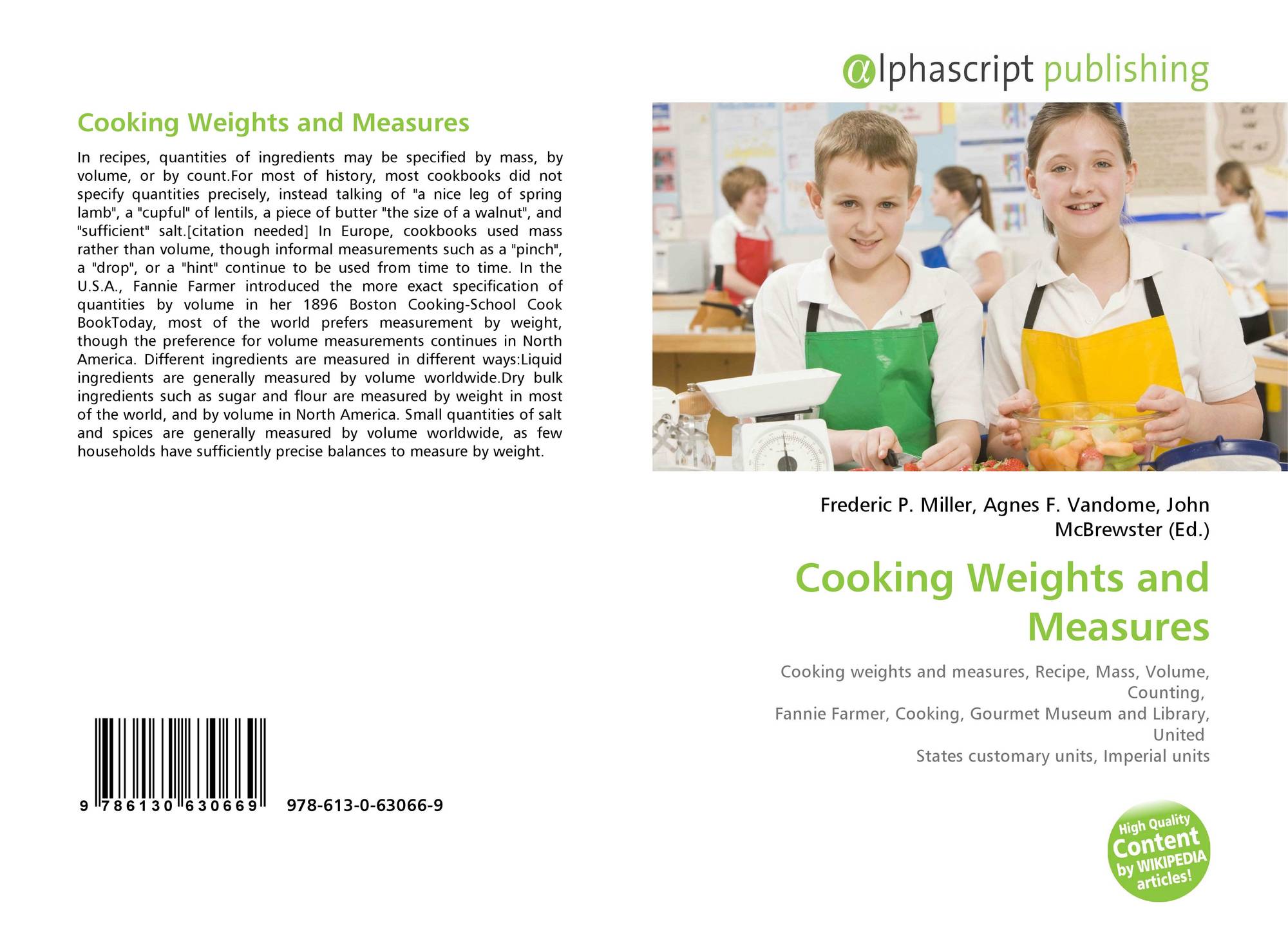 Cooking Weights And Measures 978 613 0 63066 9 6130630662 9786130630669 cooking-weights-and-measures-978-613-0-63066-9-6130630662-9786130630669