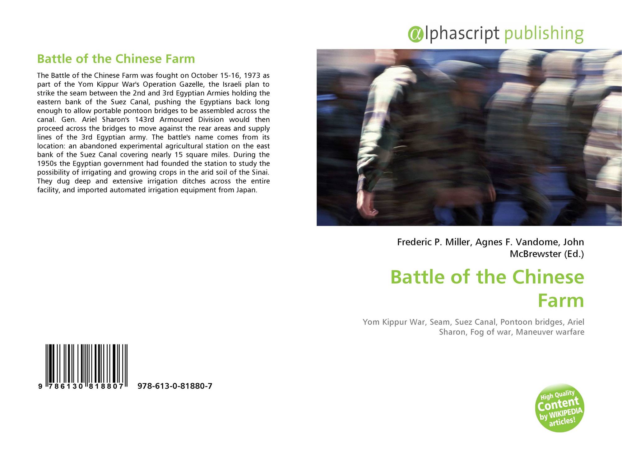Battle of the Chinese Farm, 978-613-0-81880-7, 6130818807 ,9786130818807