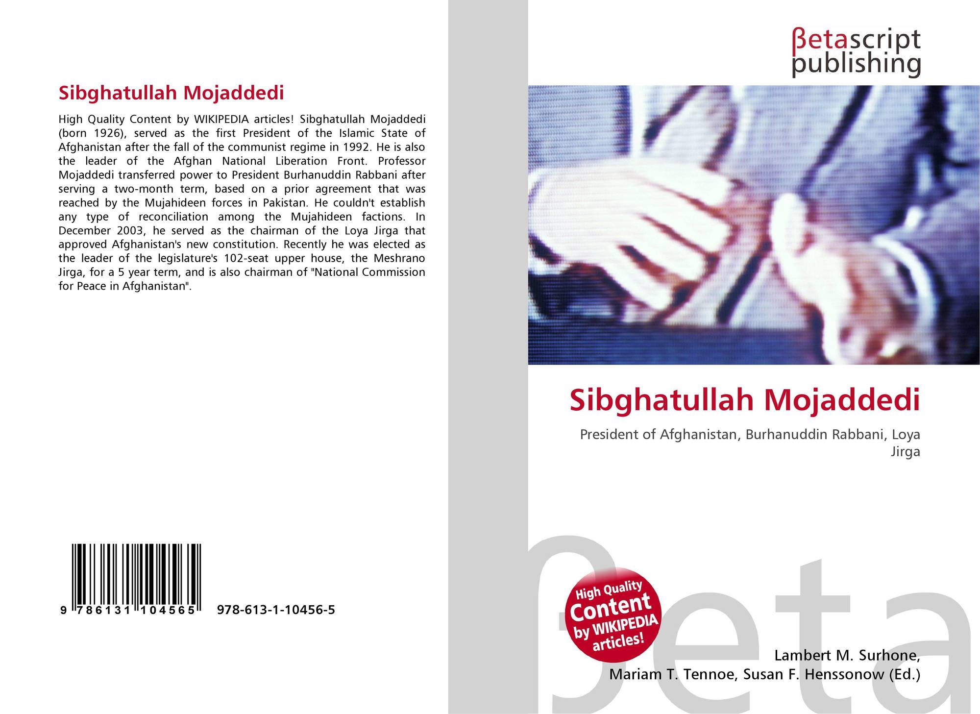 Sibghatullah Mojaddedi, 978-613-1-10456-5, 6131104565 ,9786131104565