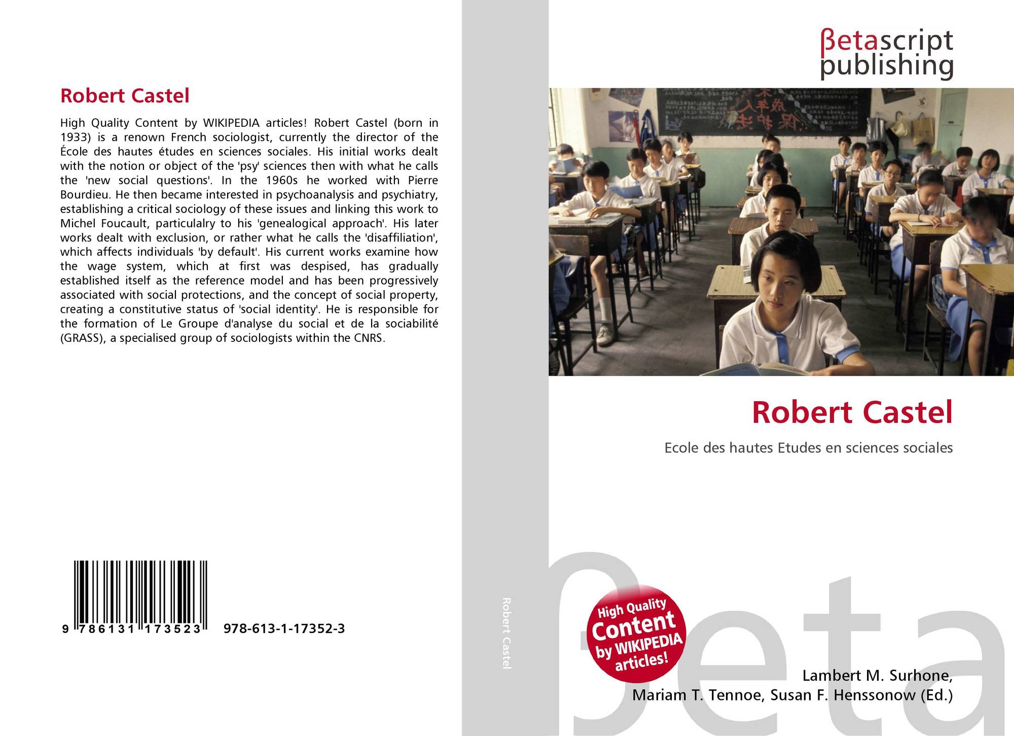 Robert Castel, 978-613-1-17352-3, 6131173524 ,9786131173523