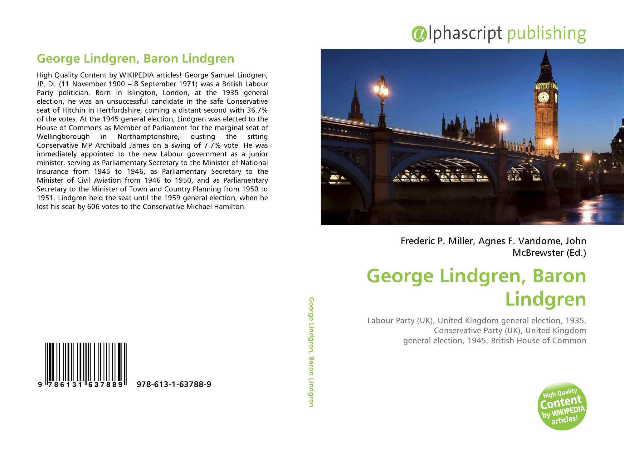 George Lindgren, Baron Lindgren - Alchetron, the free social encyclopedia