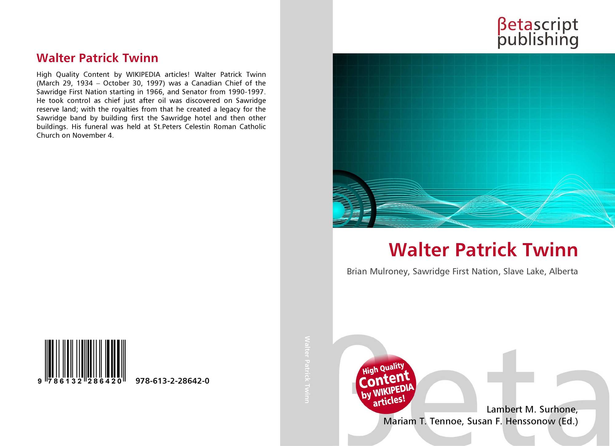 Walter Patrick Twinn - Alchetron, The Free Social Encyclopedia