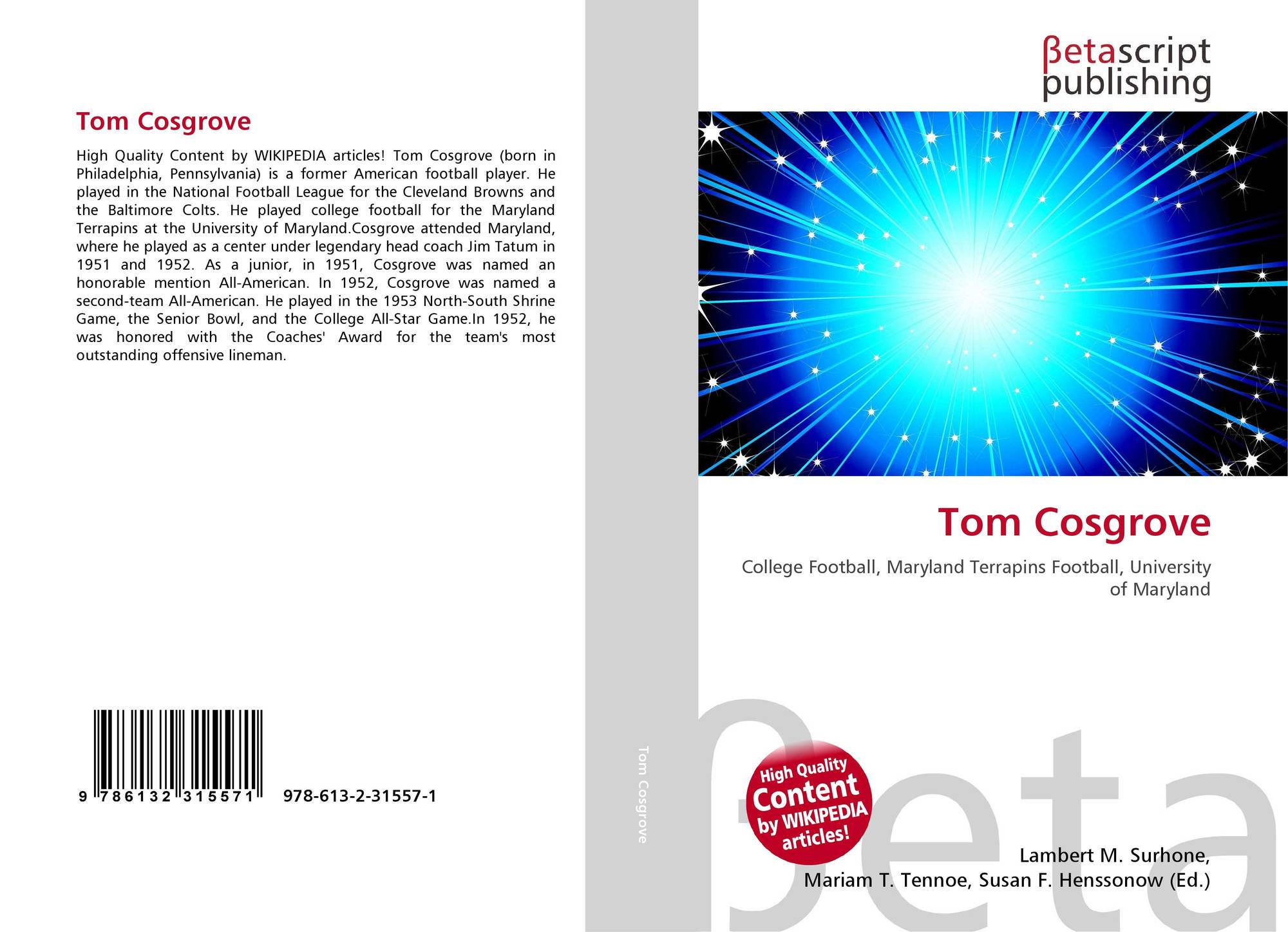 Tom Cosgrove Discovery