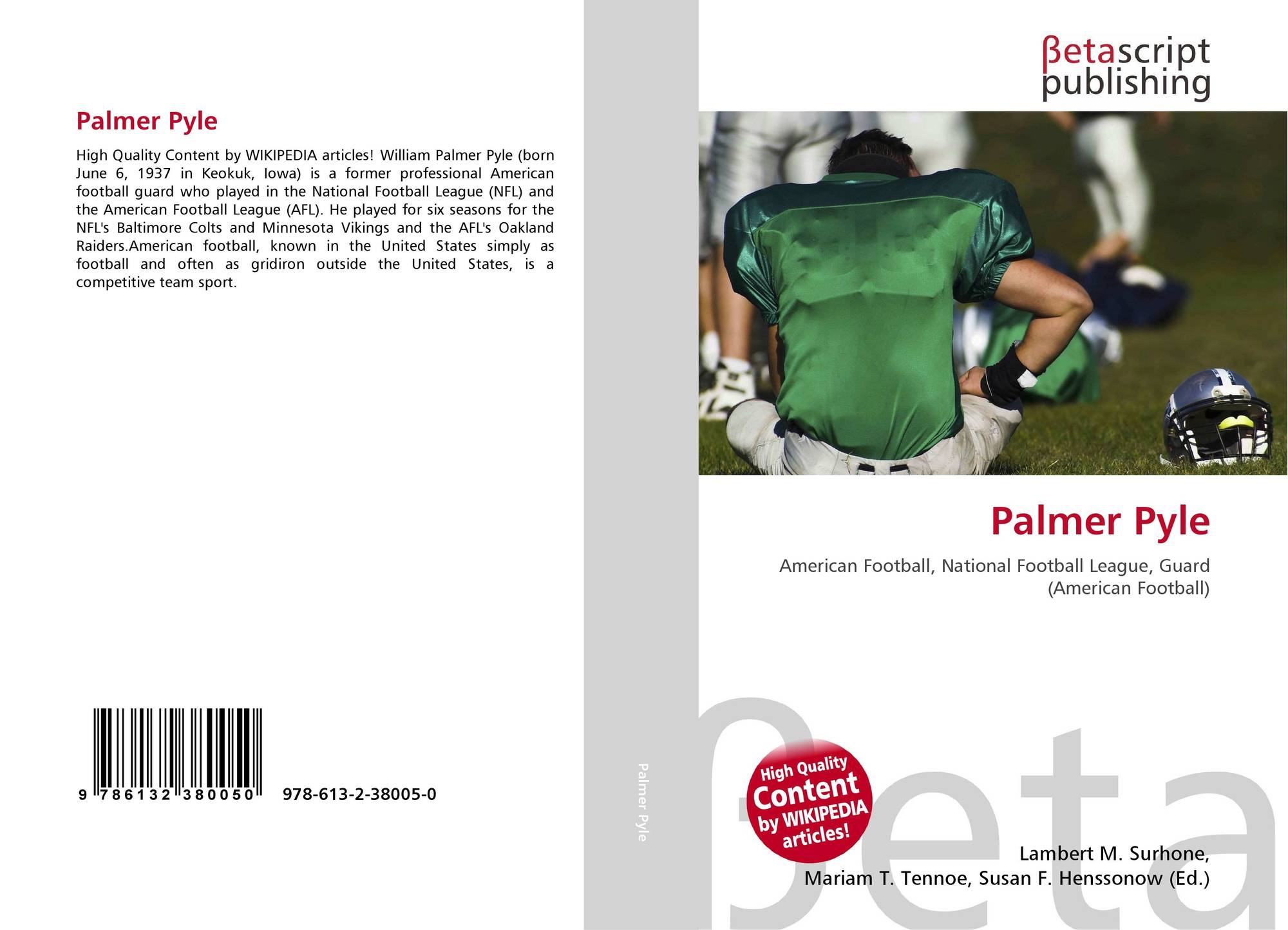 Palmer Pyle, 978-613-2-38005-0, 6132380051 ,9786132380050