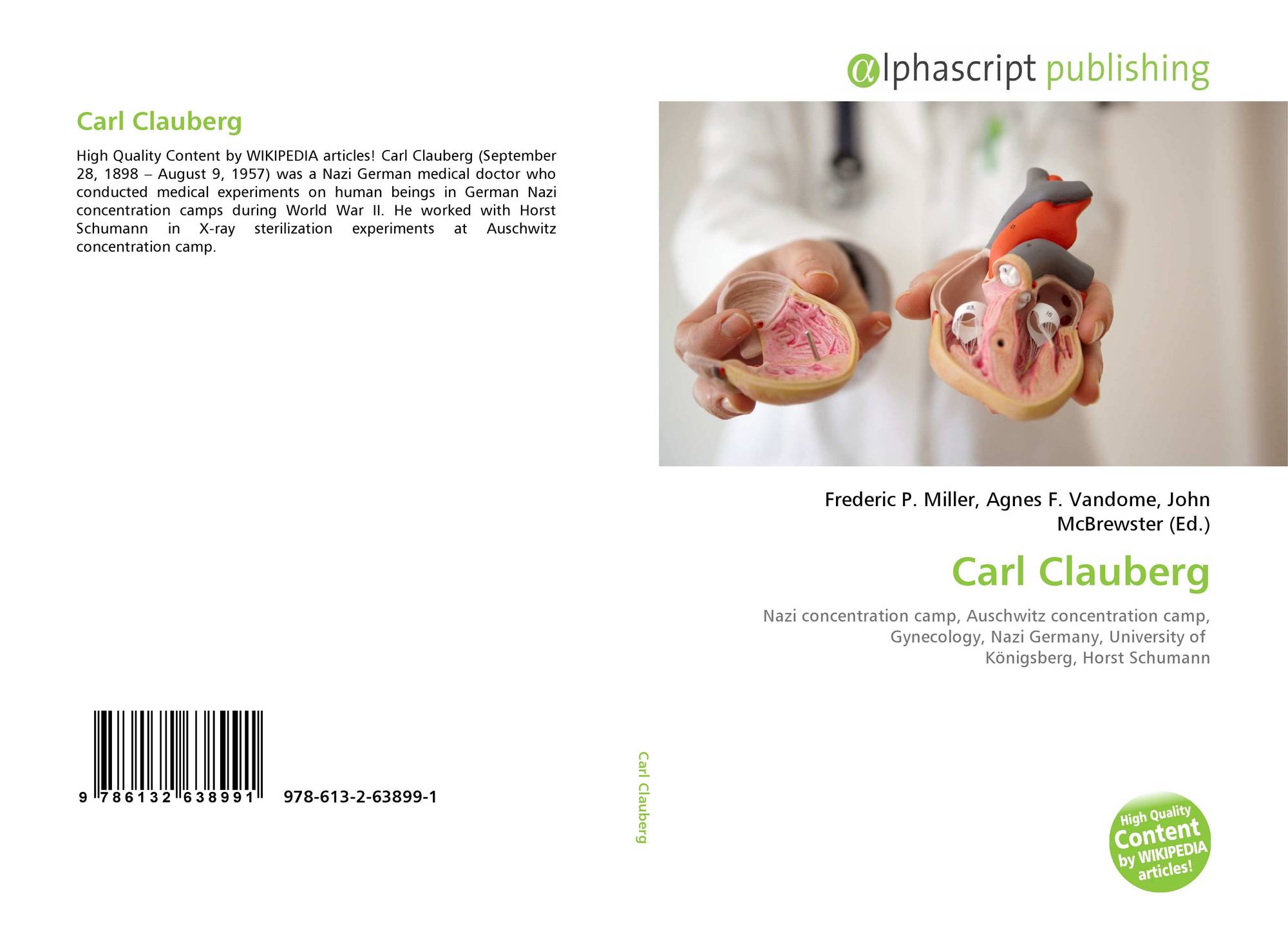 Carl Clauberg, 978-613-2-63899-1, 6132638997 ,9786132638991