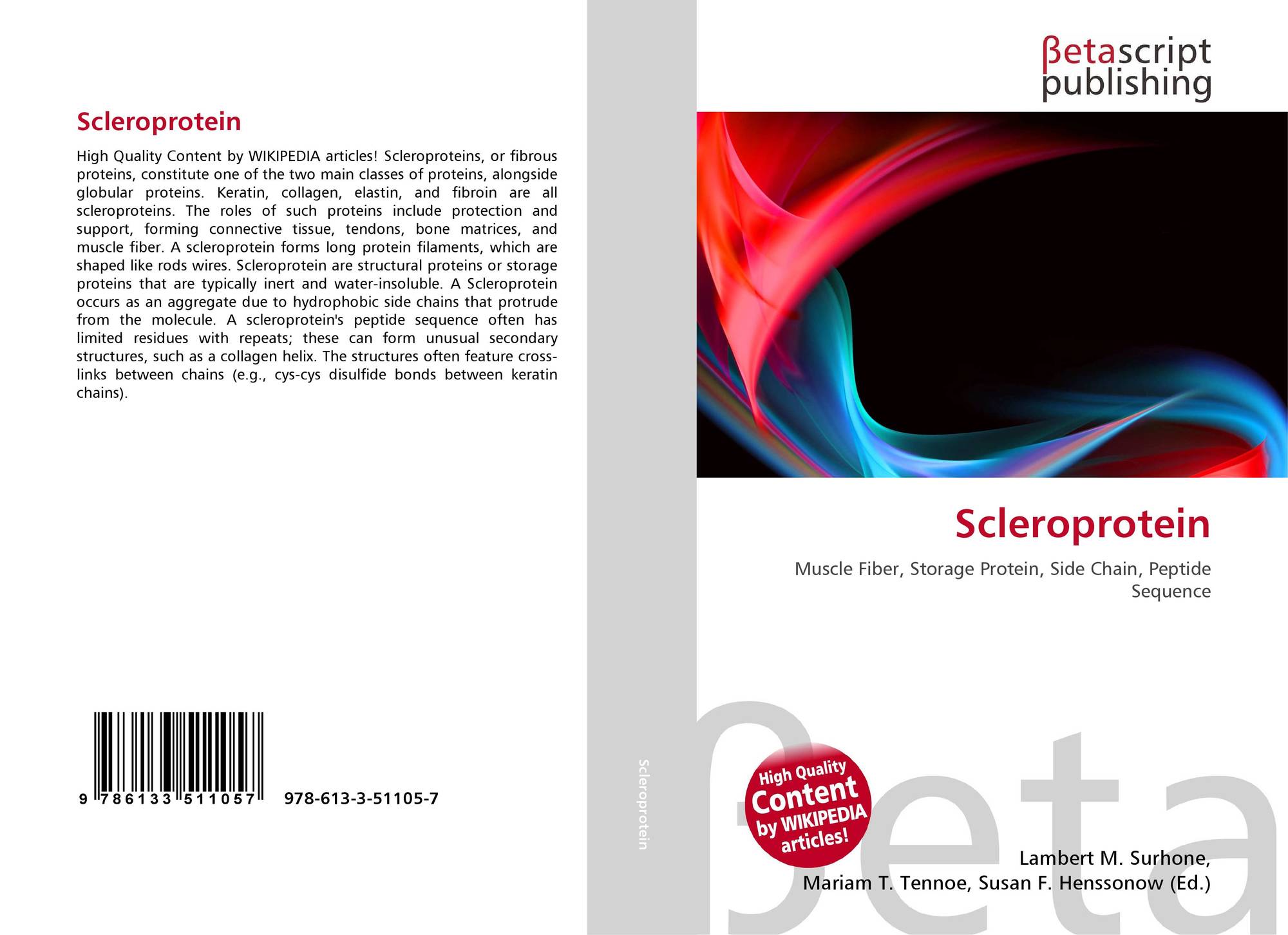 Scleroprotein, 978-613-3-51105-7, 6133511052 ,9786133511057