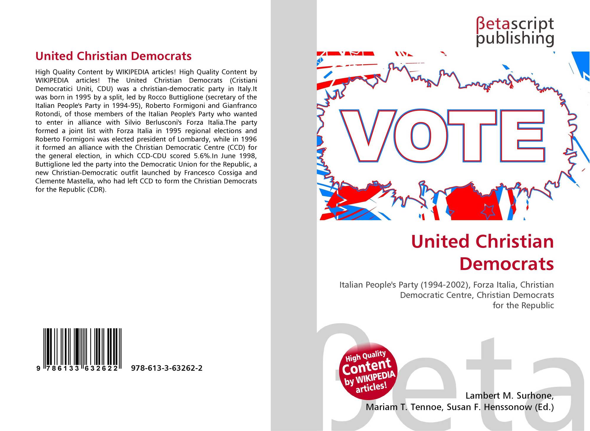 Résultats de la recherche pour "Christian Democrats"