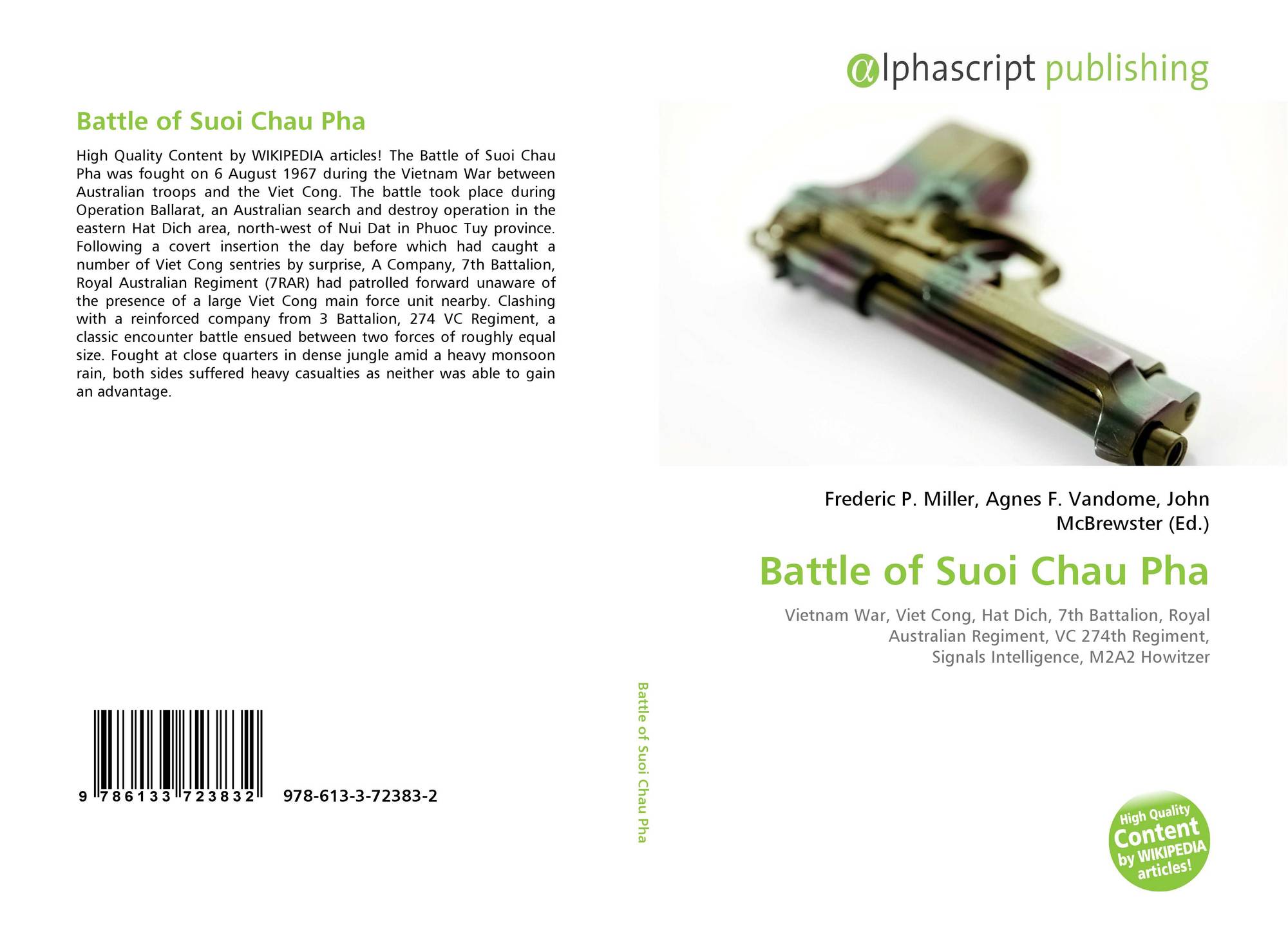 Battle of Suoi Chau Pha, 978-613-3-72383-2, 6133723831 ,9786133723832