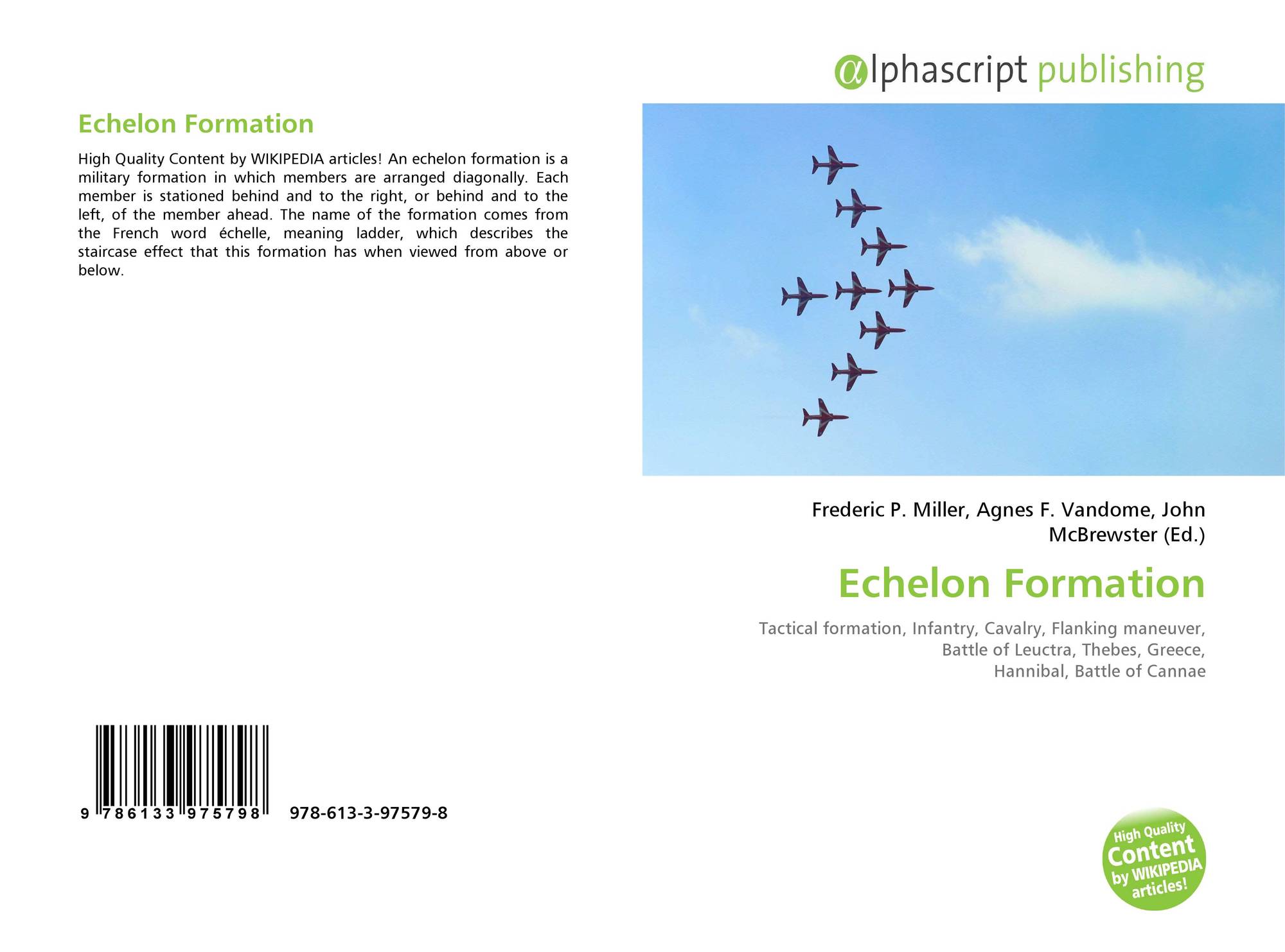 Echelon Formation Army