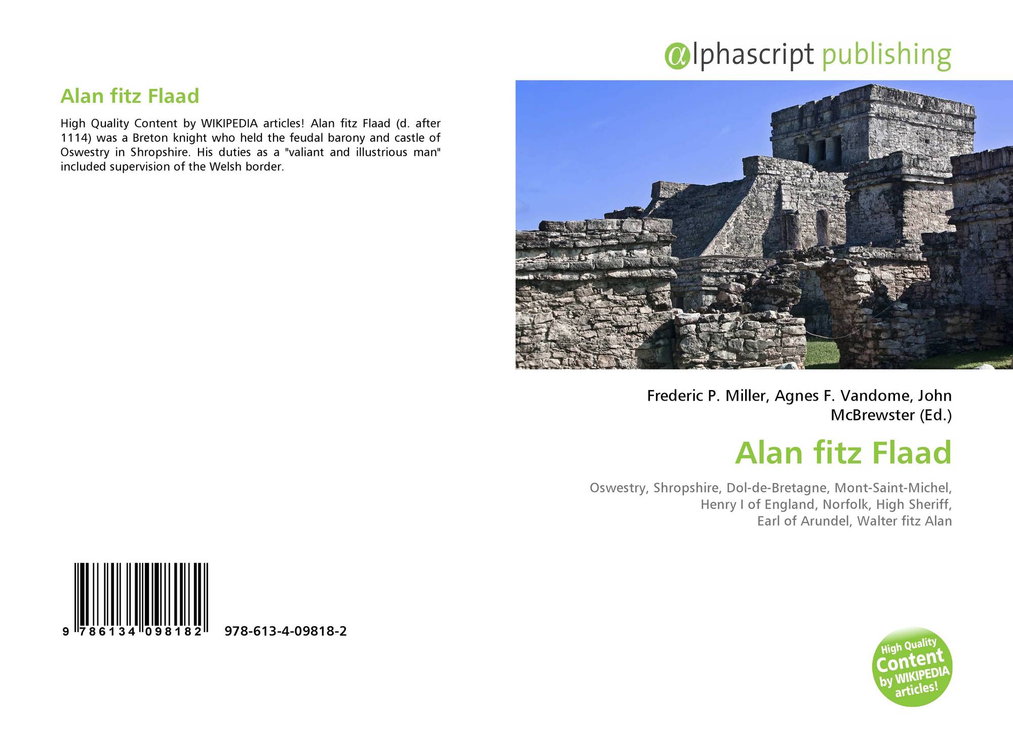 Suchergebnisse für "Alan fitz Walter"