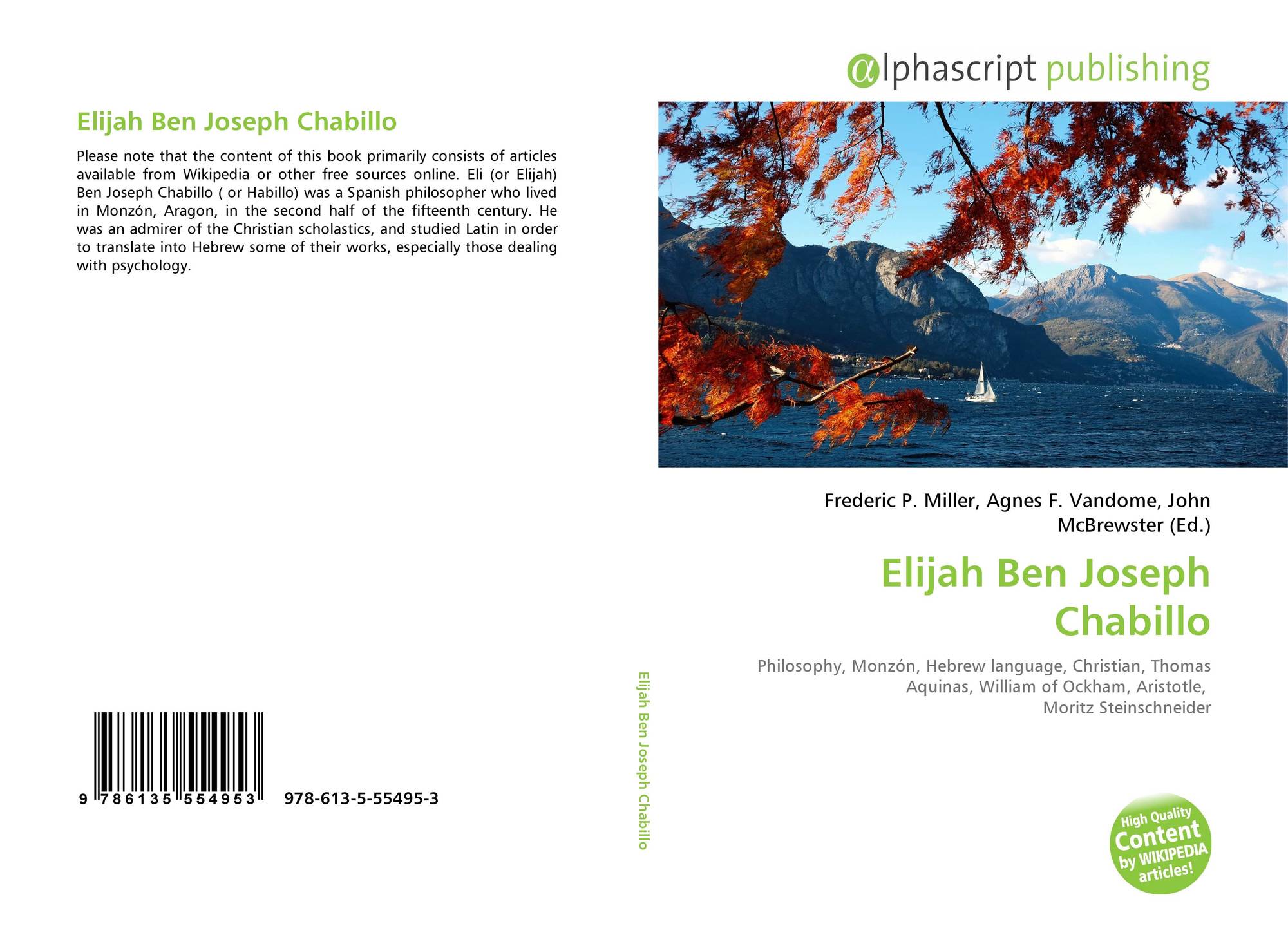 Elijah ben Joseph Chabillo - Alchetron, the free social encyclopedia