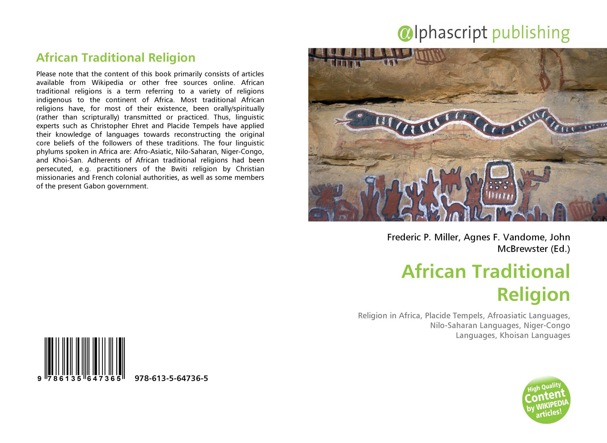 Search results for "African Traditional Religion"