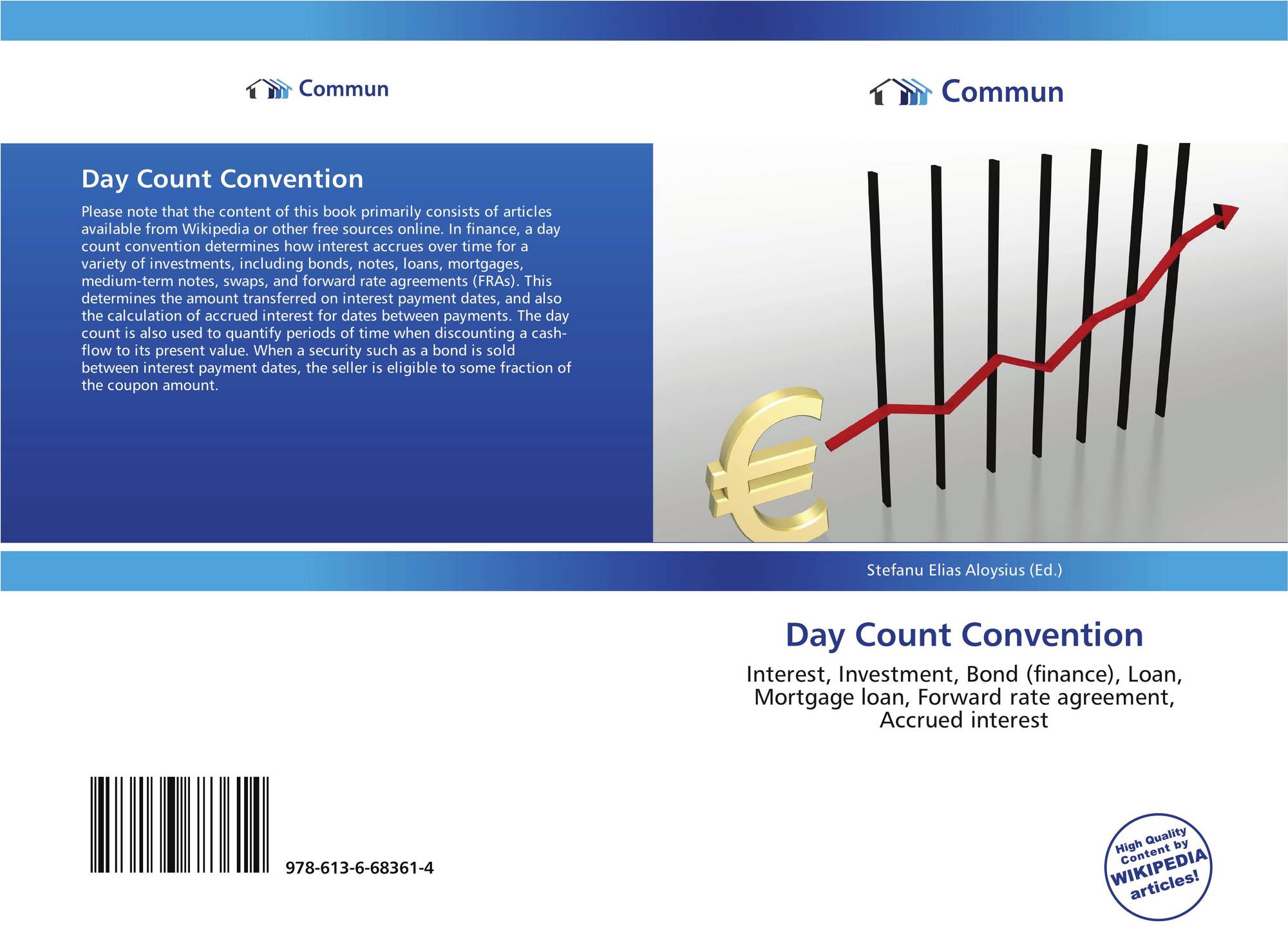 Day Count Convention 978 613 6 68361 4 613668361X 9786136683614
