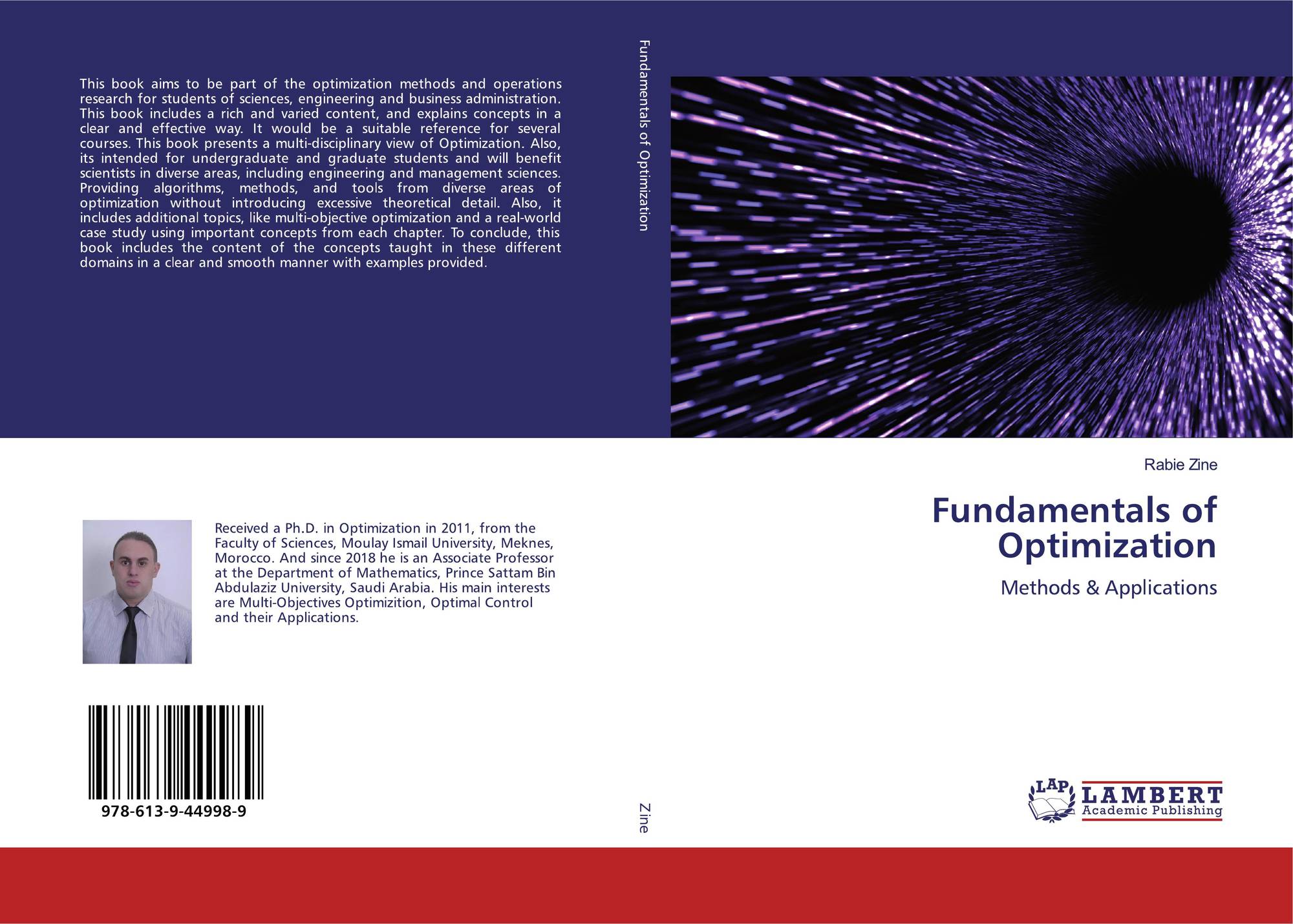 Fundamentals of Optimization, 978-613-9-44998-9, 6139449987 ...