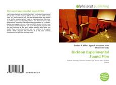 Dickson Experimental Sound Film, 978-613-3-88133-4, 613388133X ...